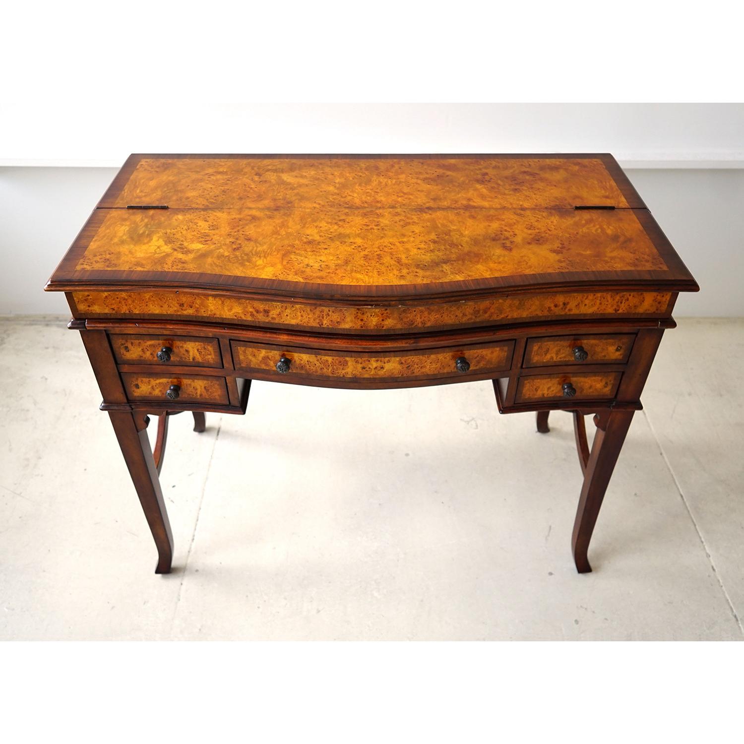 Theodore Alexander Campaign Fold-Out Writing Desk - AptDeco