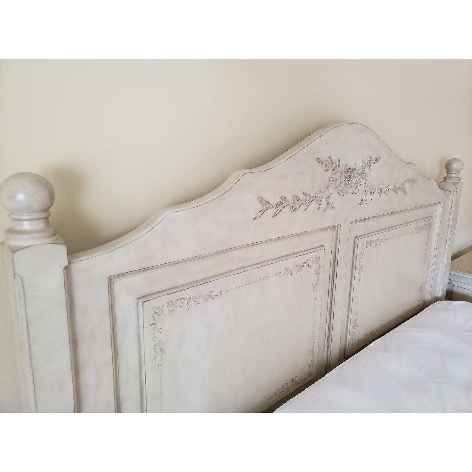 Fortunoff King Bed Frame - AptDeco