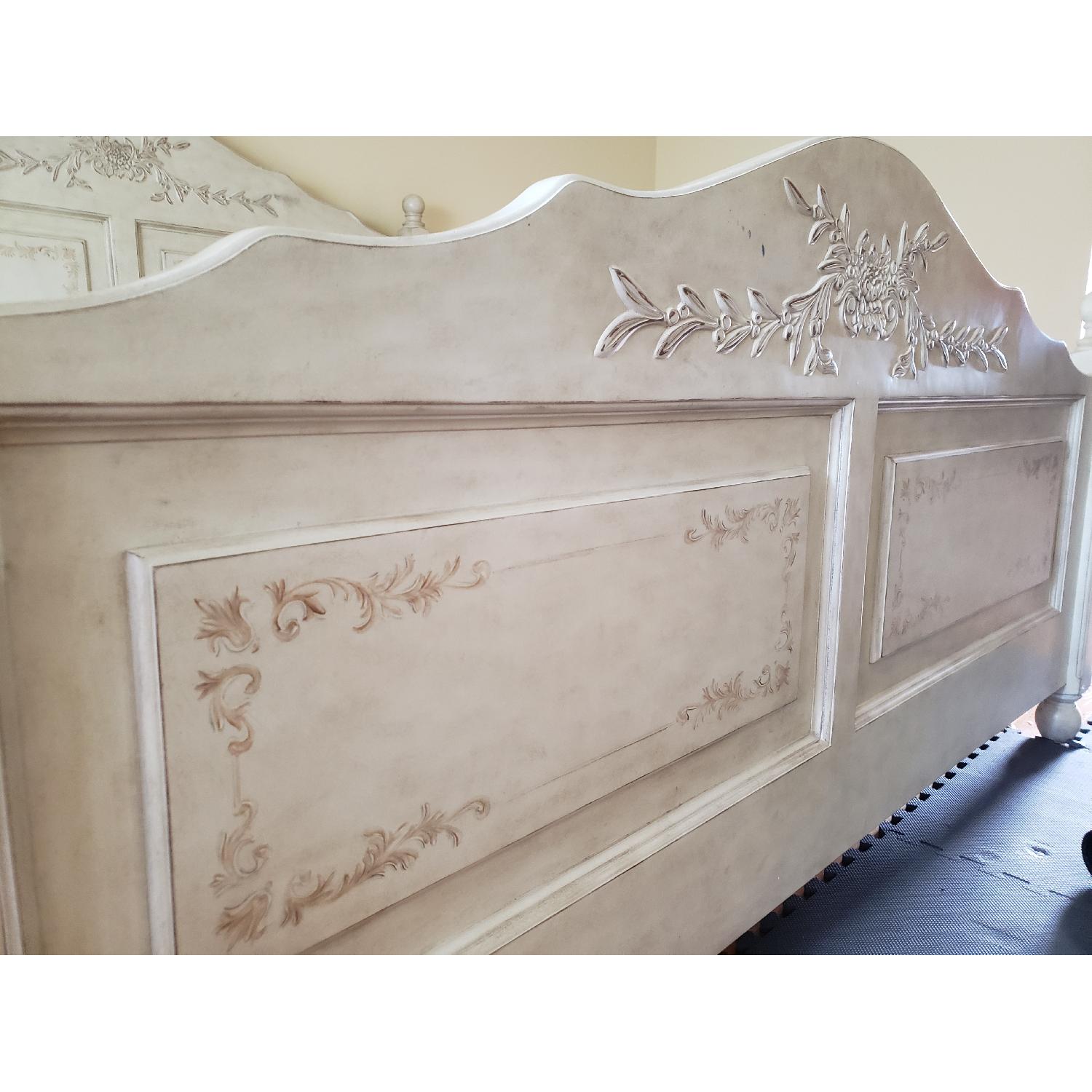 Fortunoff King Bed Frame - AptDeco