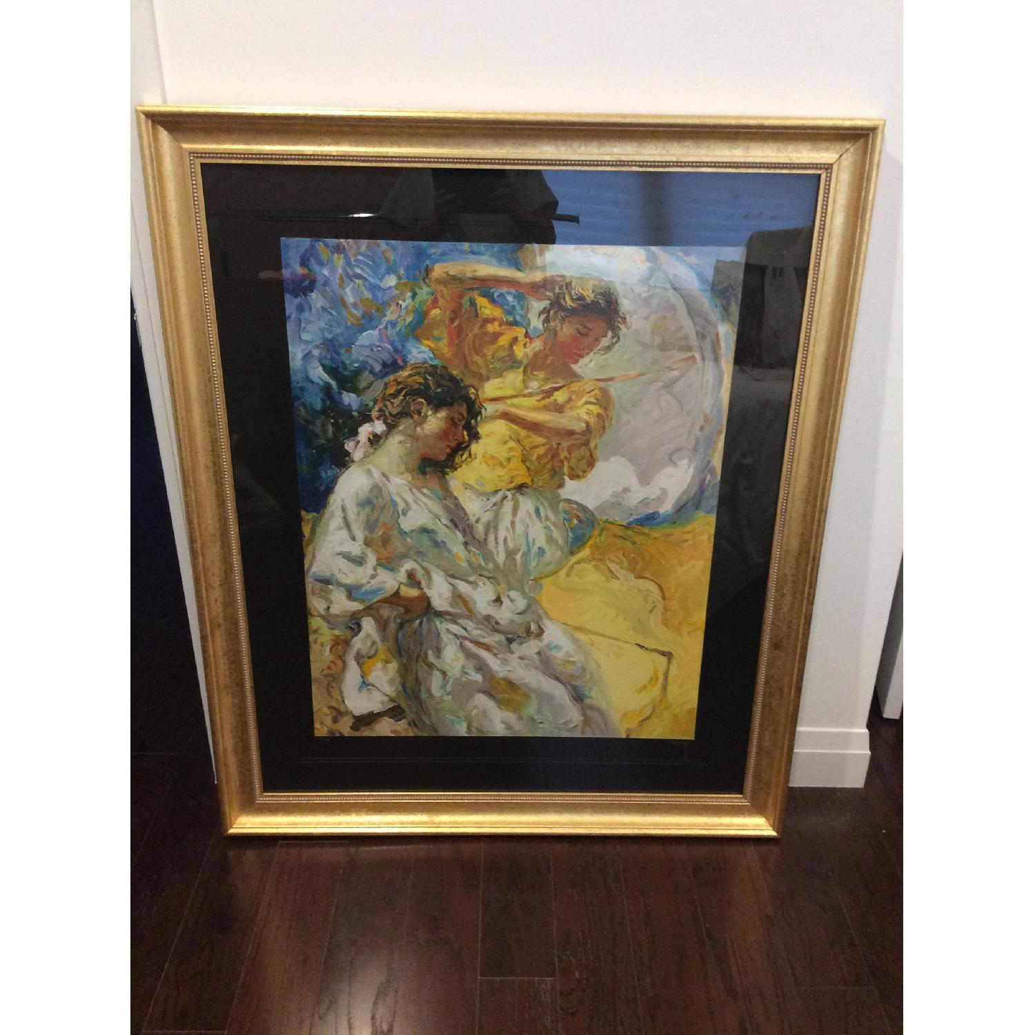 Royo Dos Figuras Serigraph - AptDeco