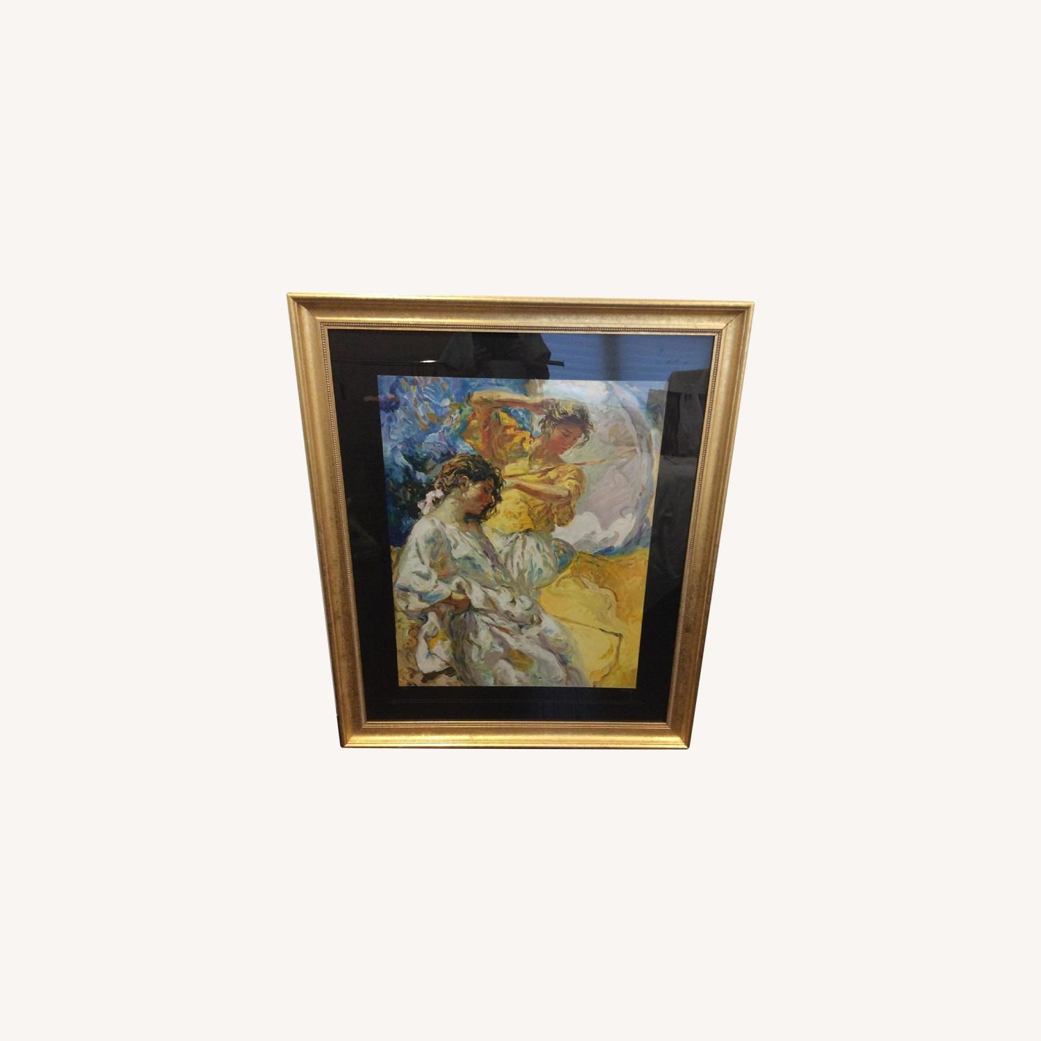 Royo Dos Figuras Serigraph - AptDeco