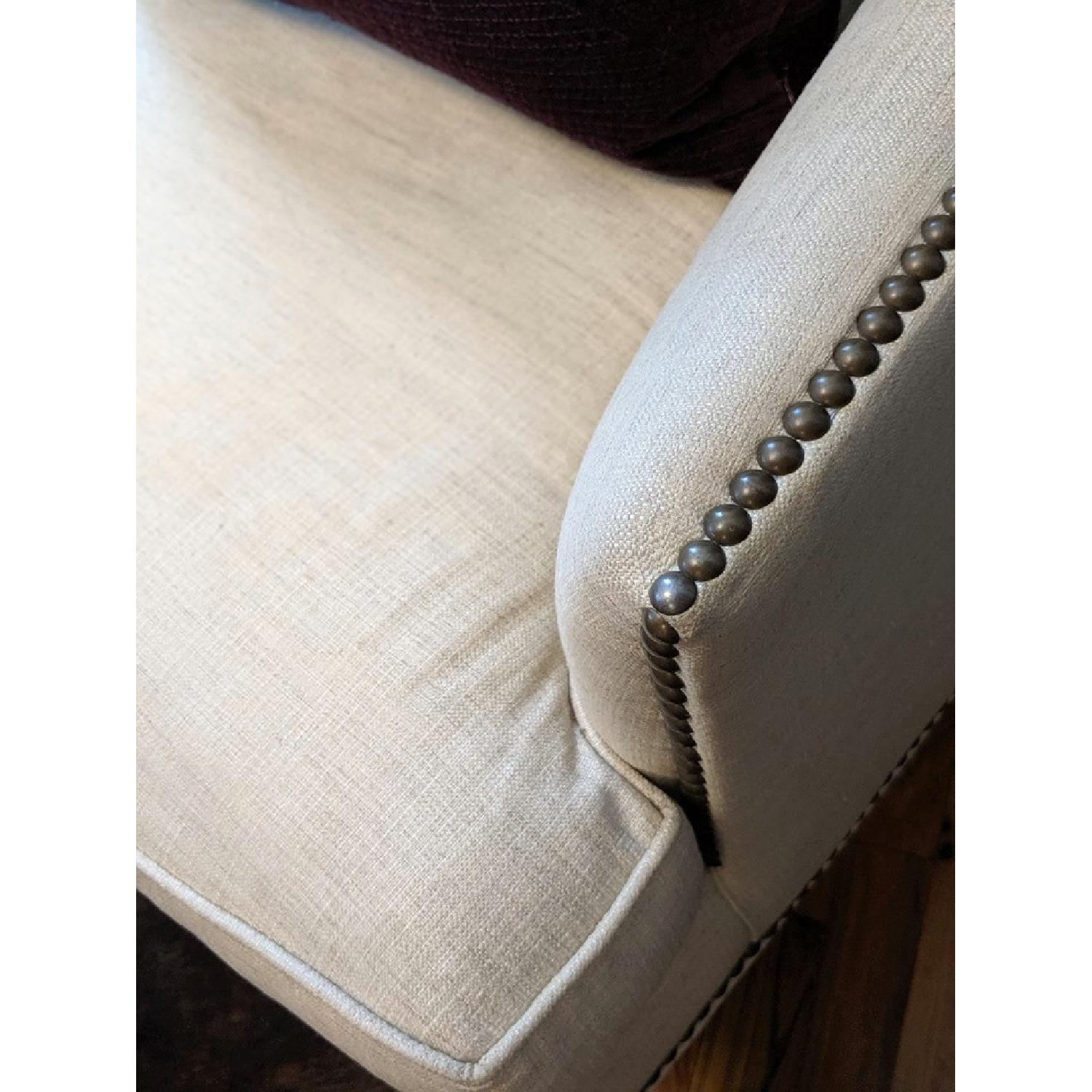 William Sonoma Home Chelsea Wingback Chair - AptDeco