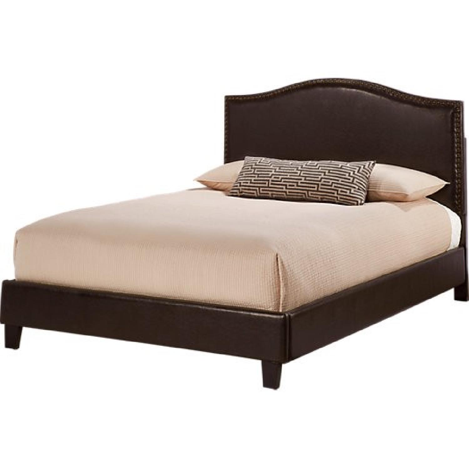 Belfield Brown Queen Size Bed Frame - AptDeco