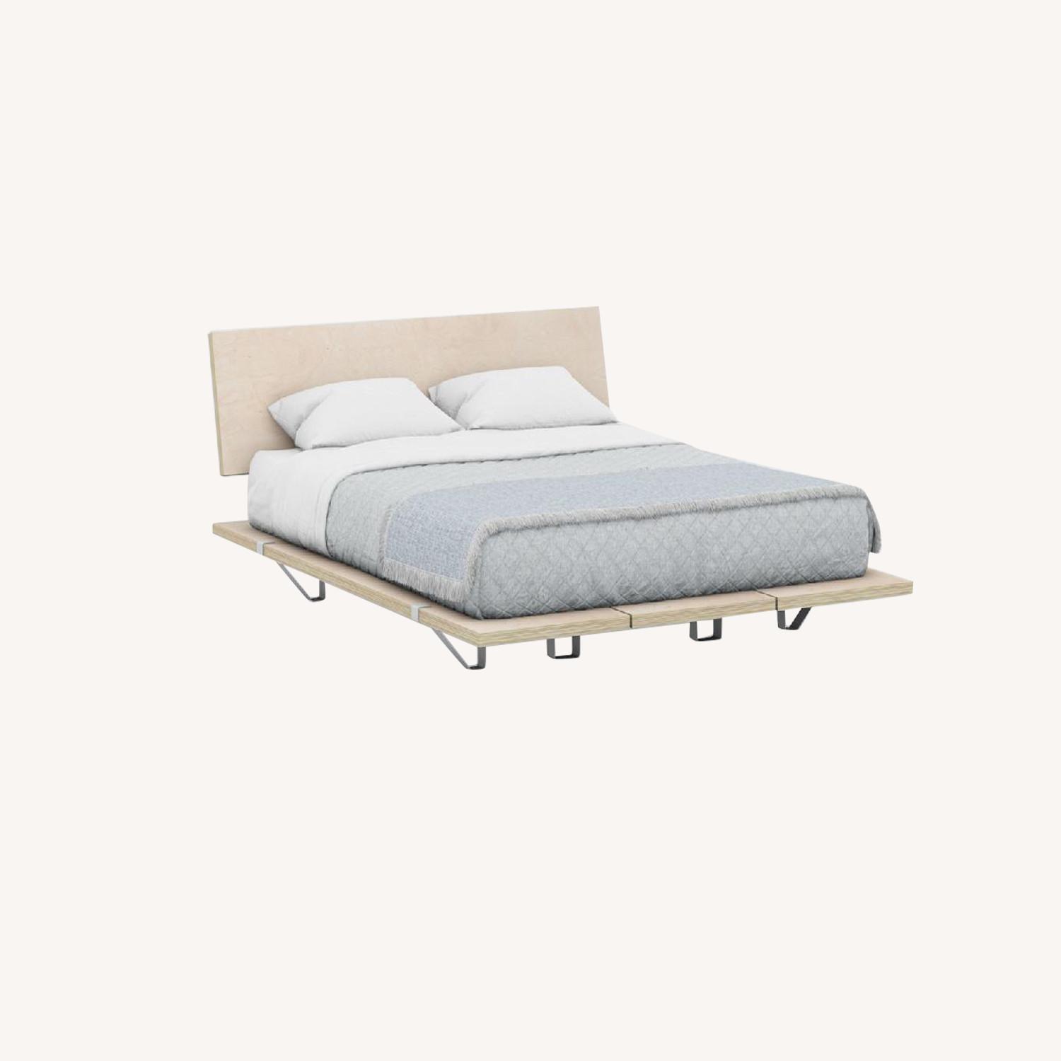 Floyd Platform Queen Bed w/ Headboard - AptDeco