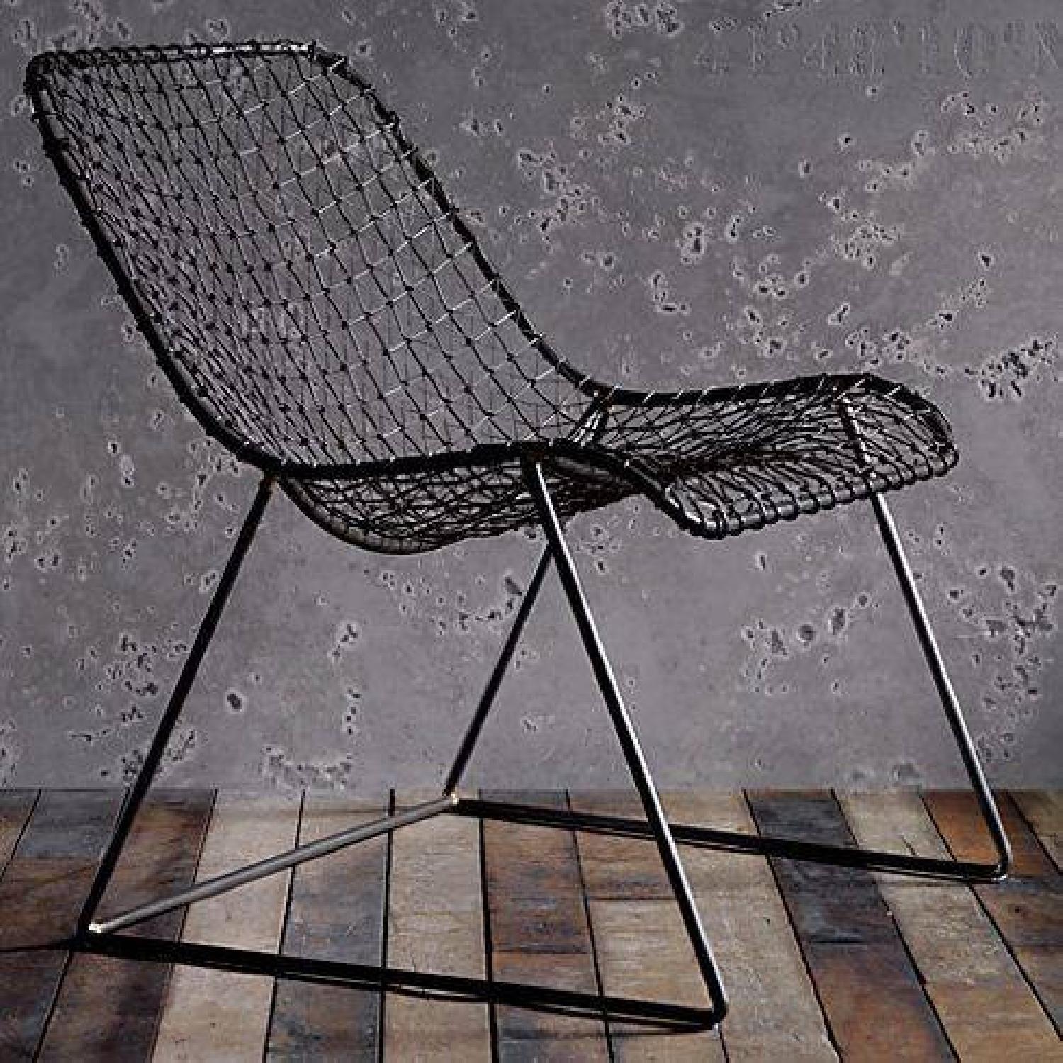 CB2 Mesh Wire Chair - AptDeco