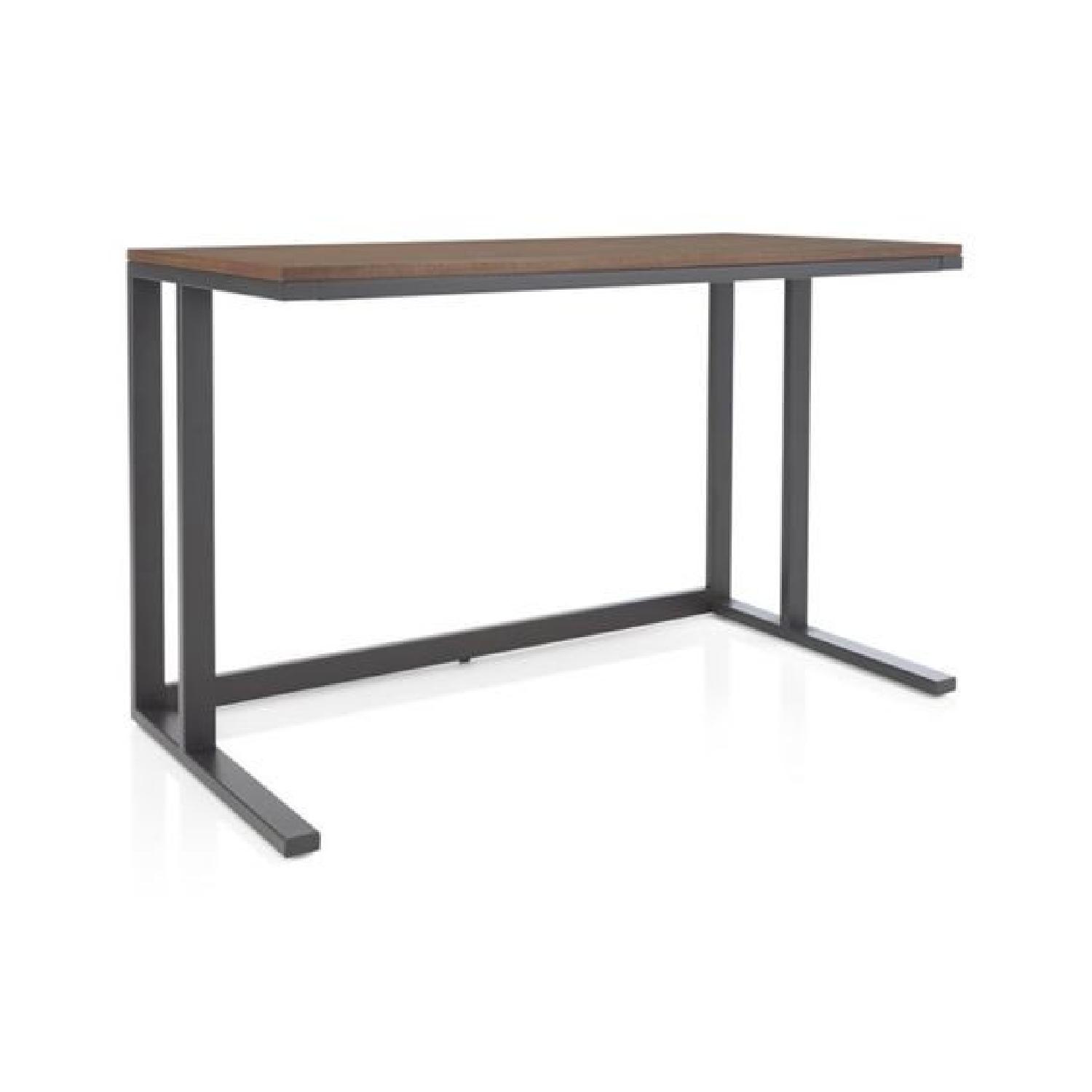 Crate and barrel graphite desk store