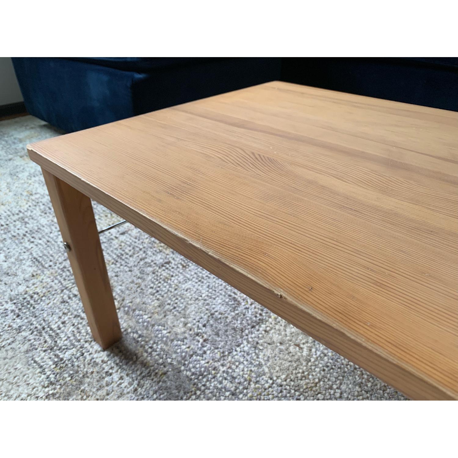 Muji Pinewood Low Coffee Table - AptDeco