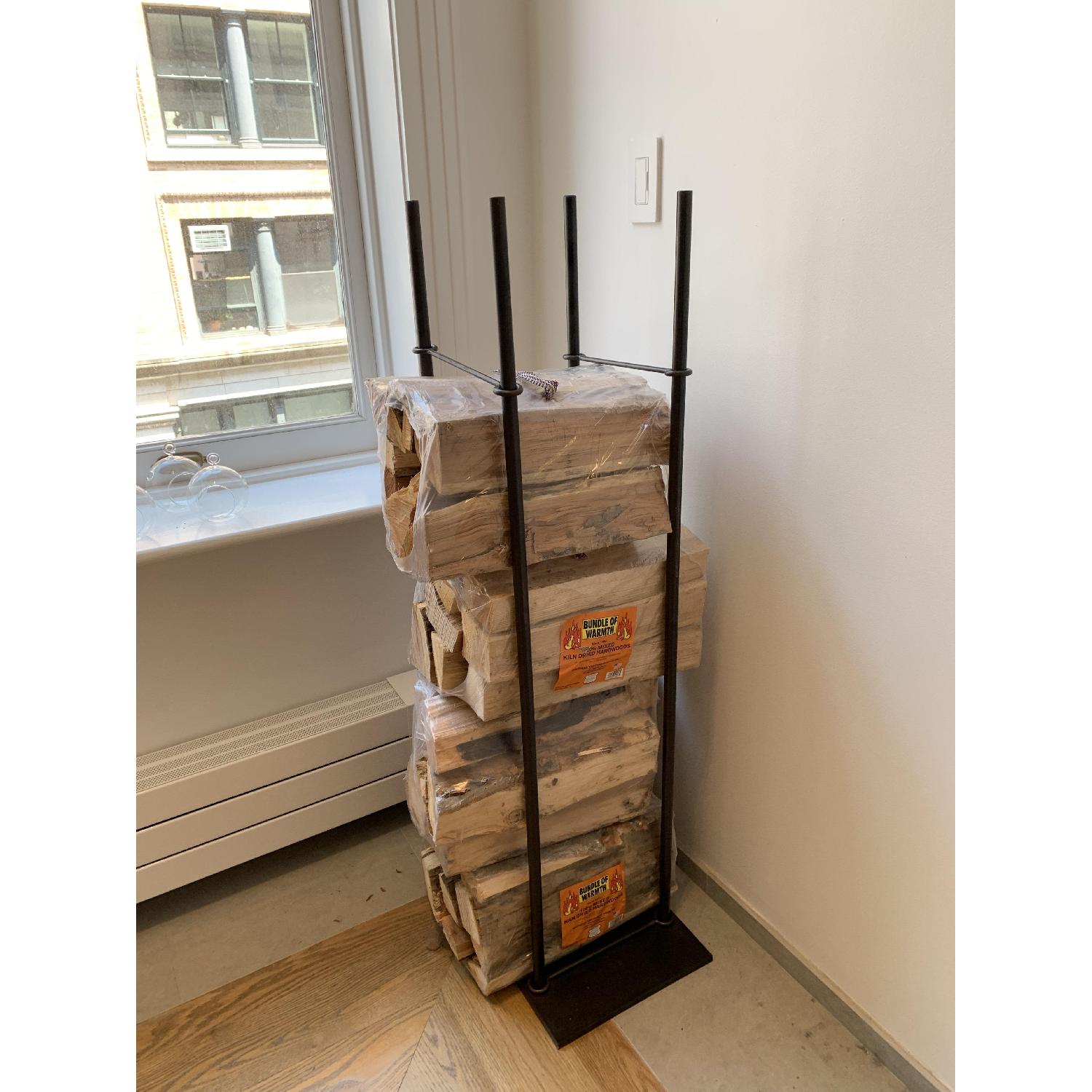 Crate & Barrel Frame Log Holder - AptDeco
