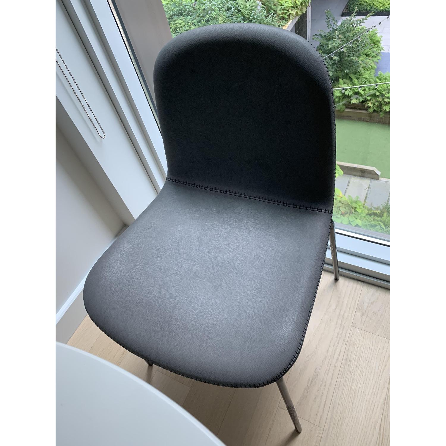 CB2 Primitivo Grey Chair