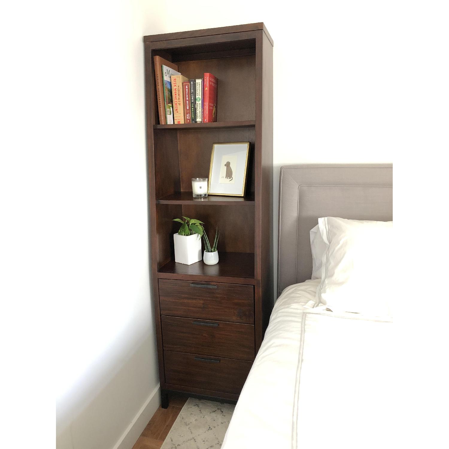Arhaus Palmer Collection Angled Bookcase - AptDeco