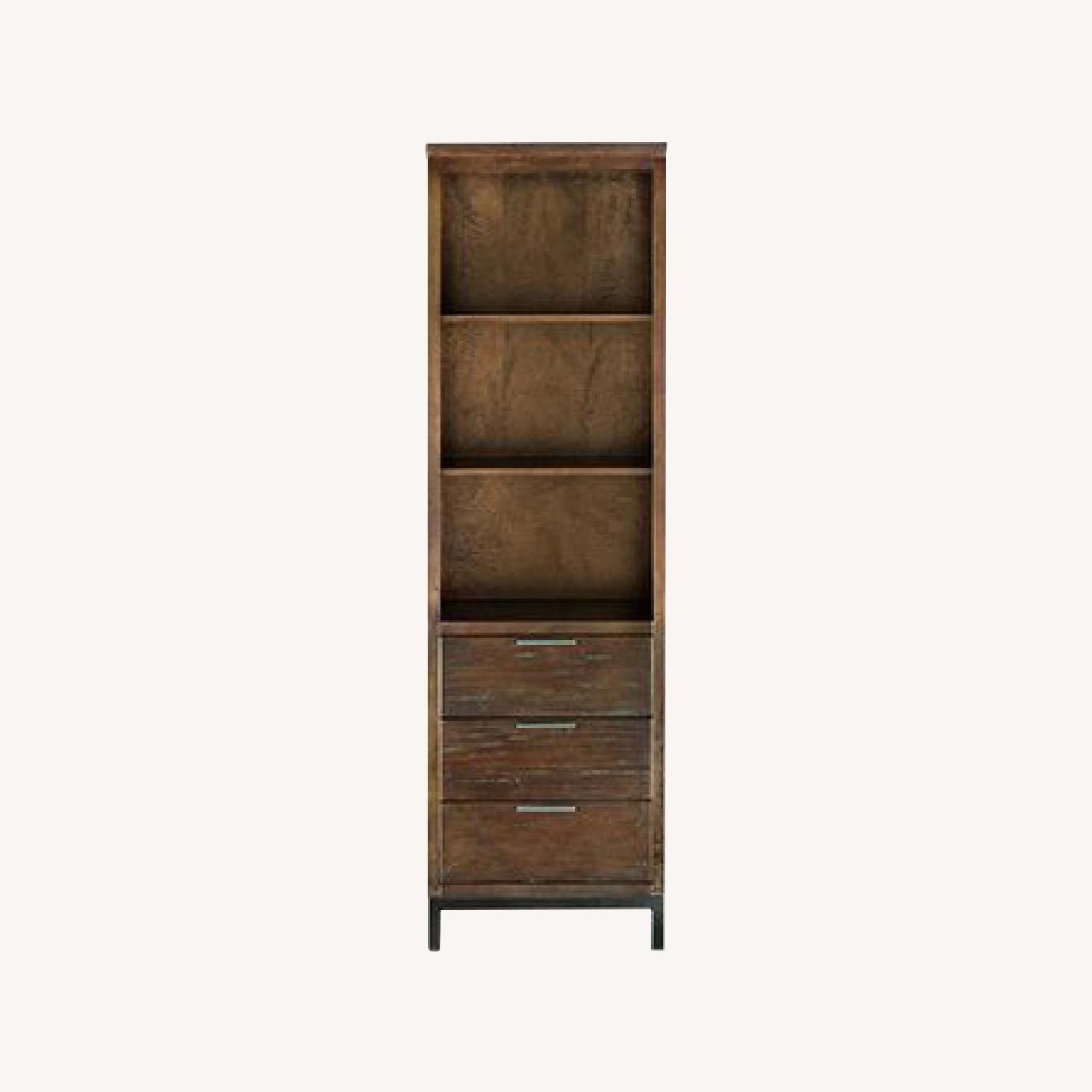 Arhaus Palmer Collection Angled Bookcase - AptDeco