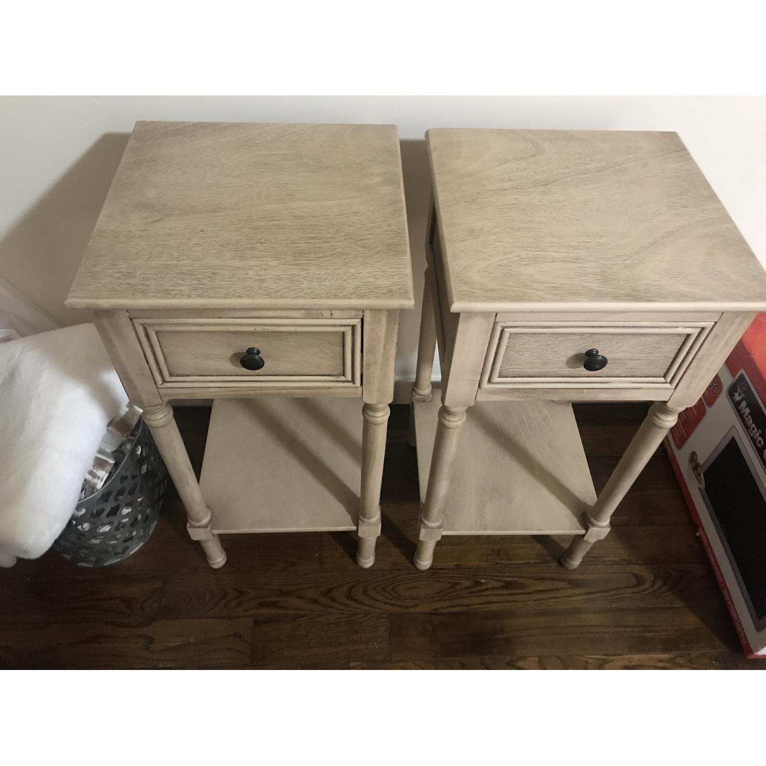HomeGoods Wood Side Tables - AptDeco