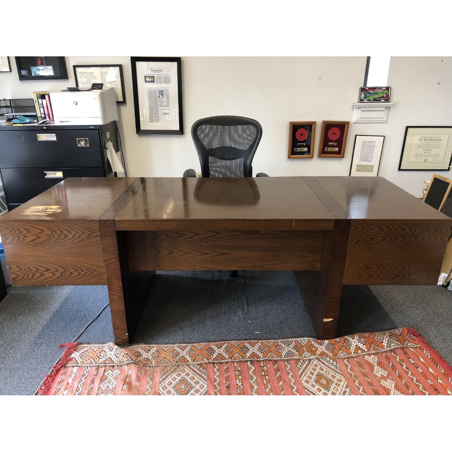 Roger Sprunger Mid Century Executive Desk - AptDeco