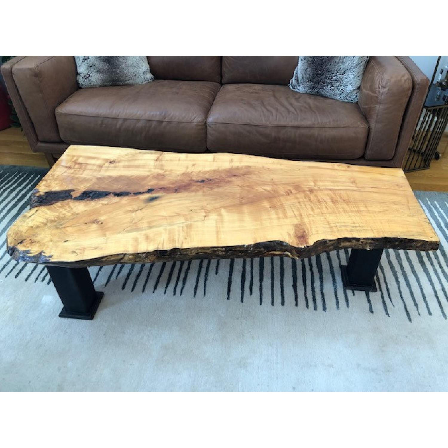 Custom Live Edge Coffee Table - AptDeco