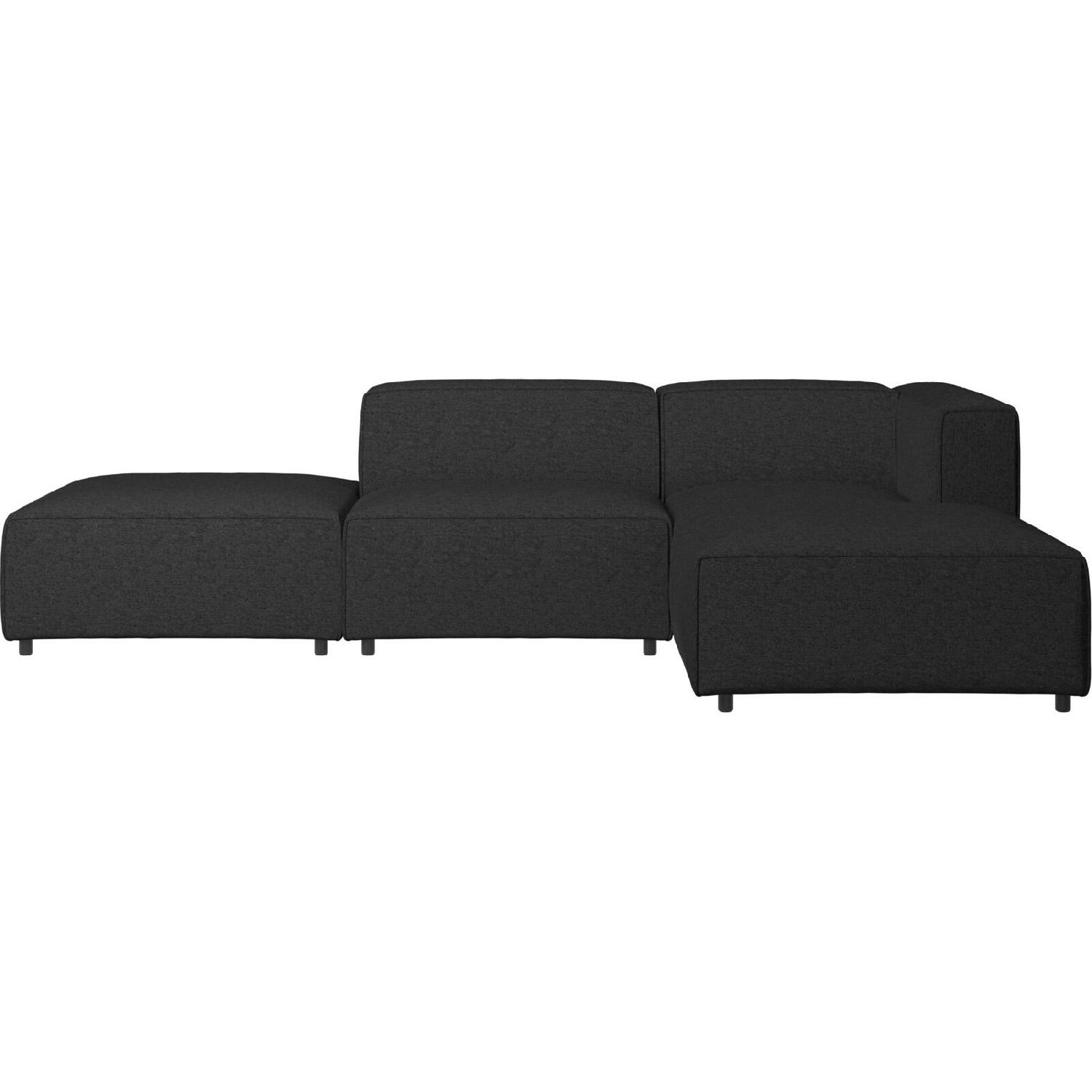 BoConcept Carmo 4-Piece Dark Grey Sectional Sofa - AptDeco