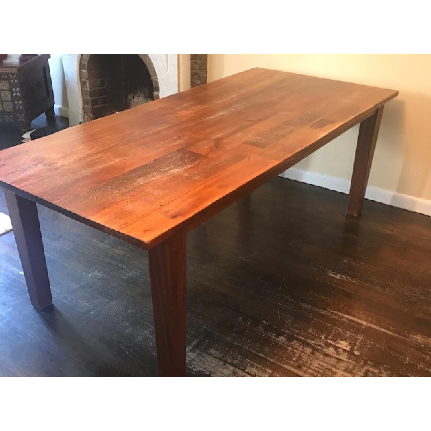 Crate & Barrel Large Basque Dining Table! - AptDeco