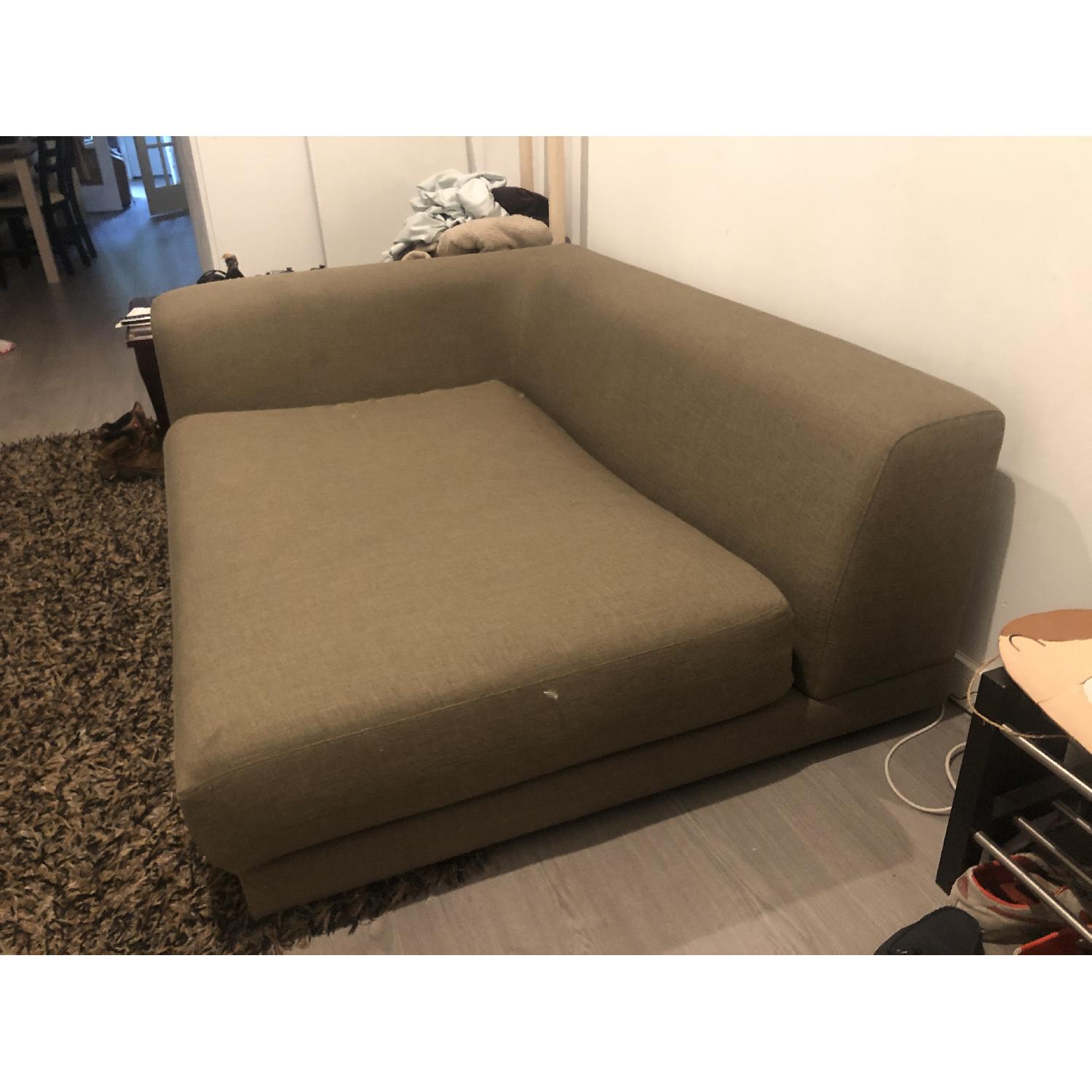 CB2 Uno Left Arm Sofa - AptDeco