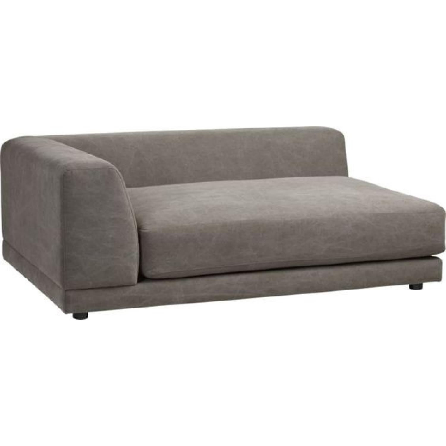 CB2 Uno Left Arm Sofa - AptDeco