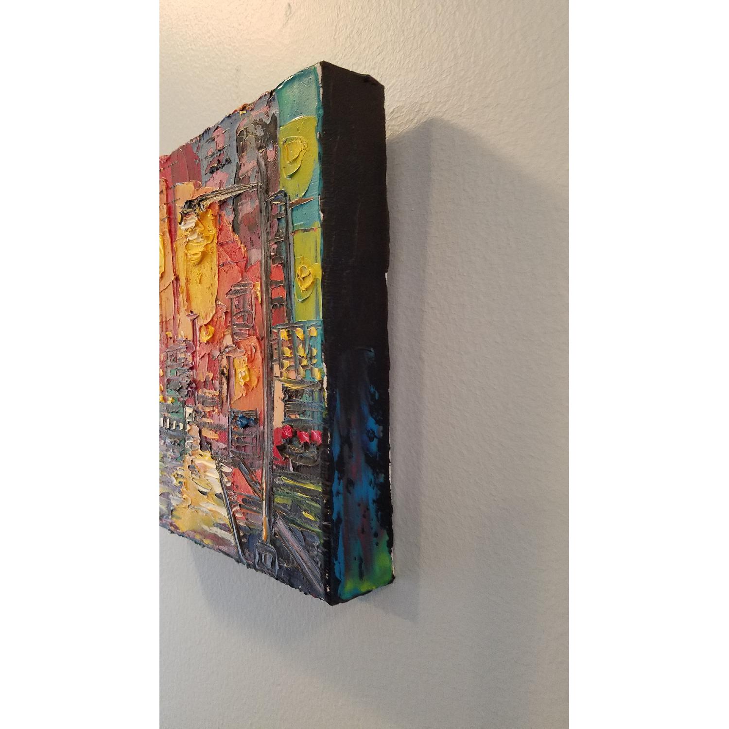 Faces of the City LV - Original Oil Painting by Aja Trier - AptDeco