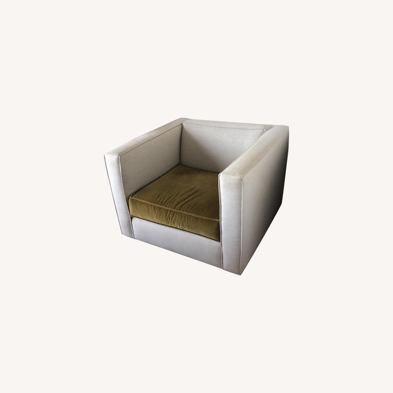 CB2 Club Chair - AptDeco