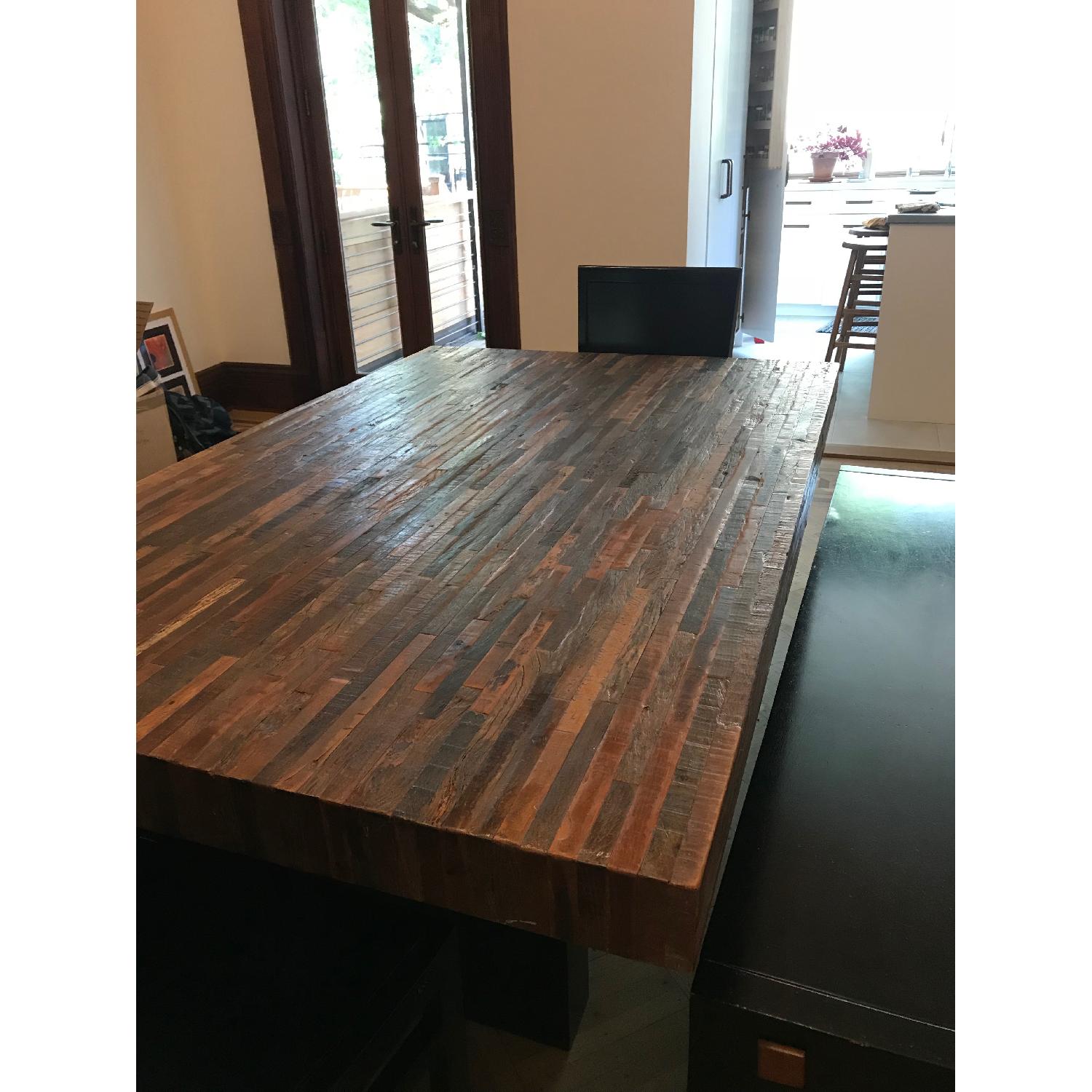 Environment Furniture Reclaimed Wood 5 Piece Dining Set - AptDeco