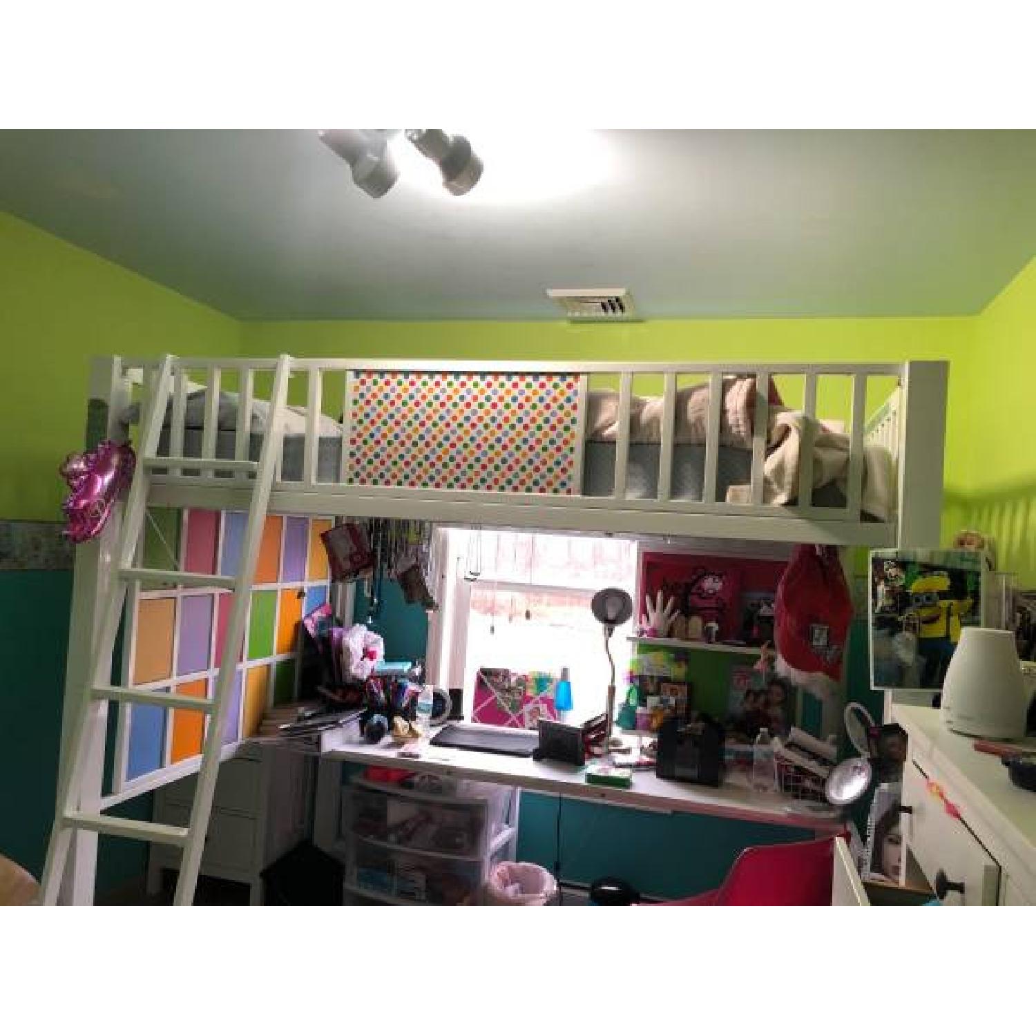 Powell Furniture Full Size Loft Bed - AptDeco