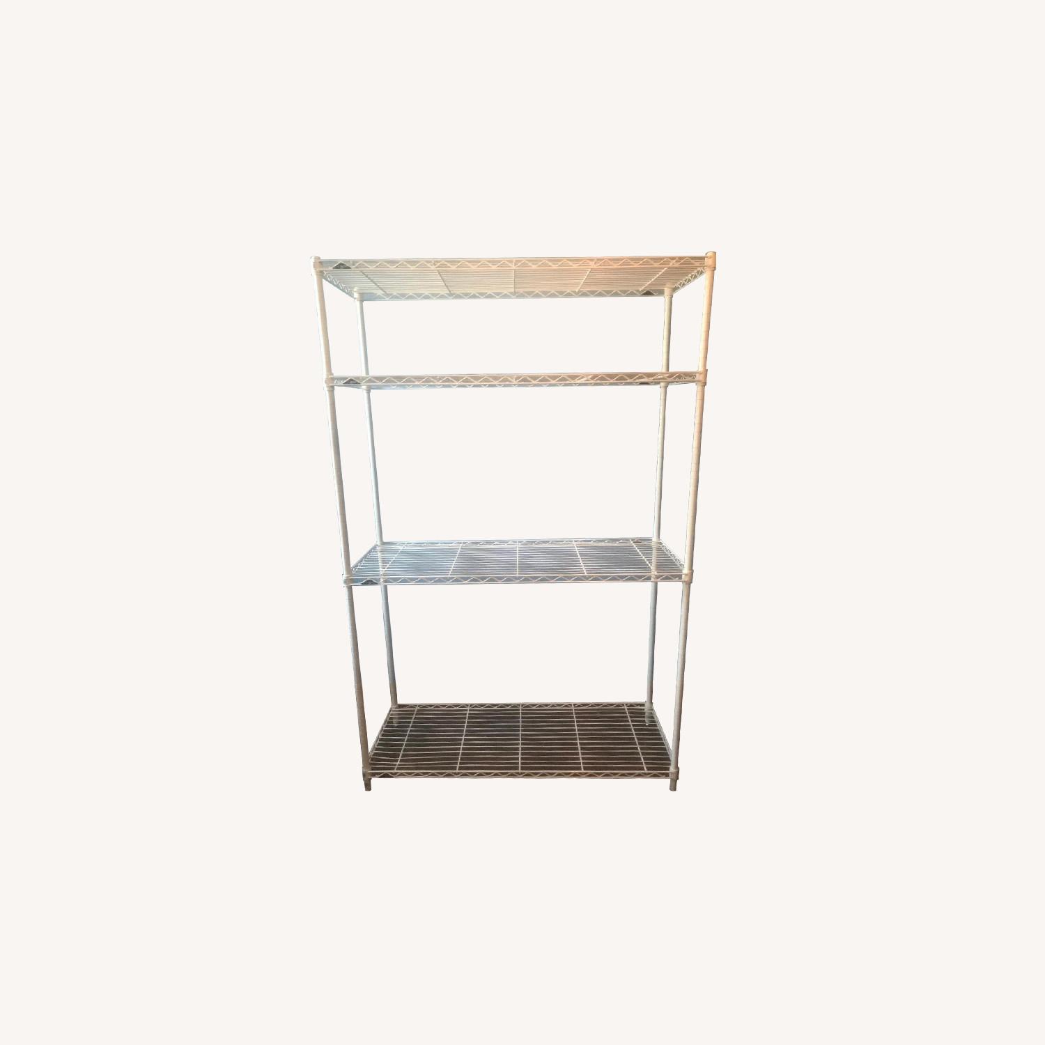 4-Tier Wire Shelving Unit - AptDeco