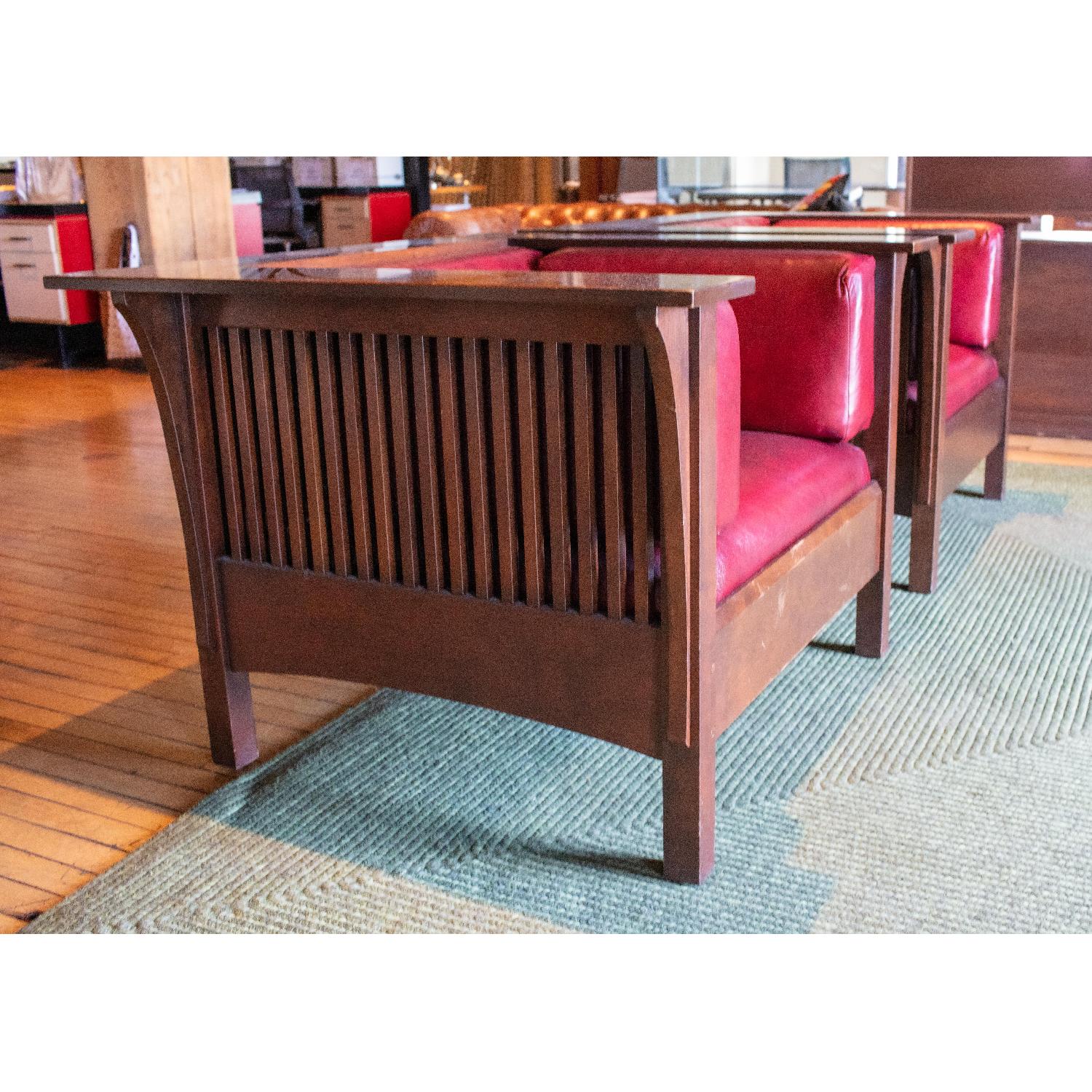 Stickley Prairie Spindle Chairs - AptDeco