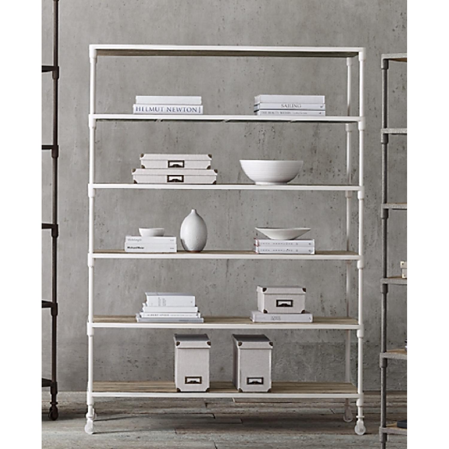 Restoration Hardware Industrial Bookcase - AptDeco
