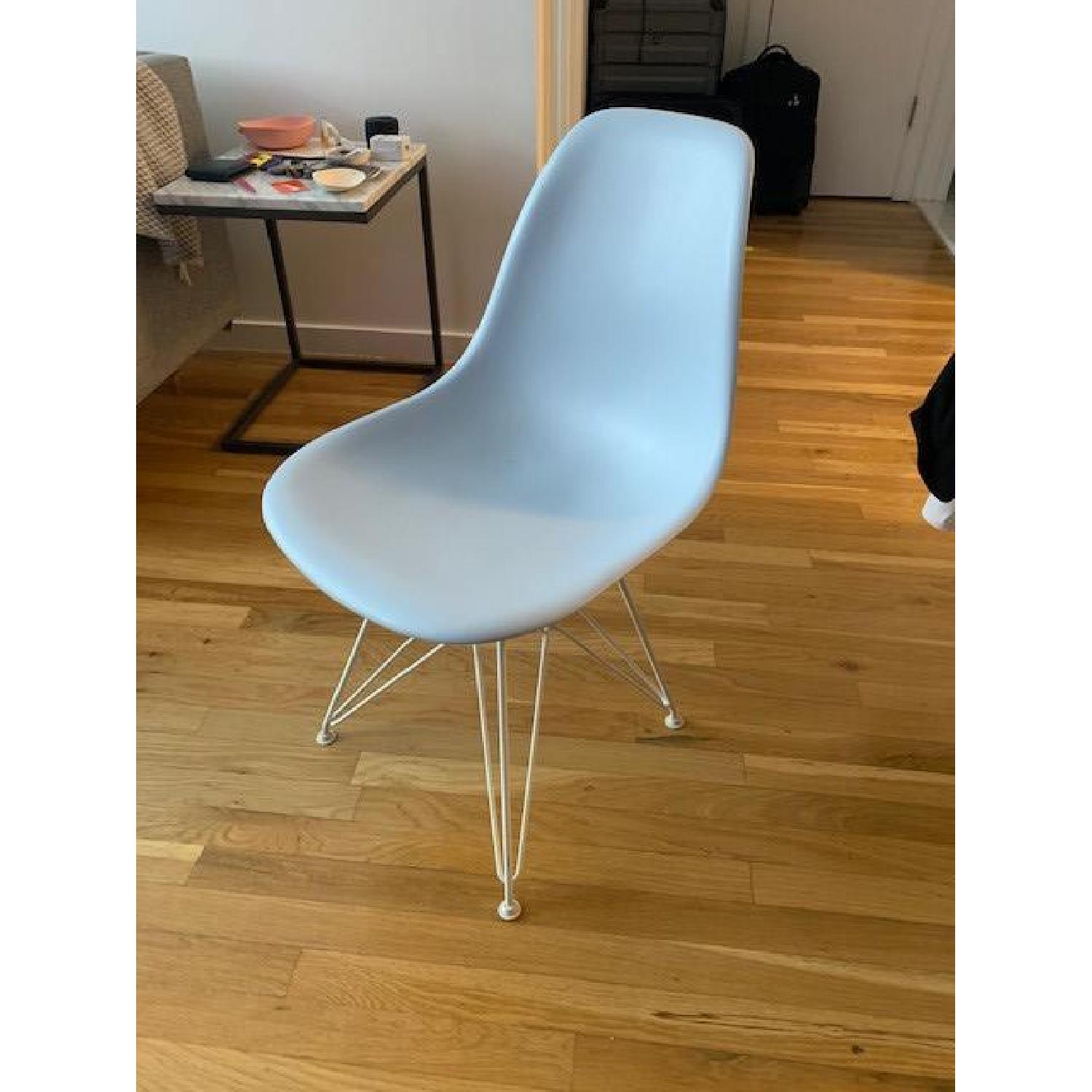 Herman Miller Eames Molded Plastic Eiffel Base Chair - AptDeco