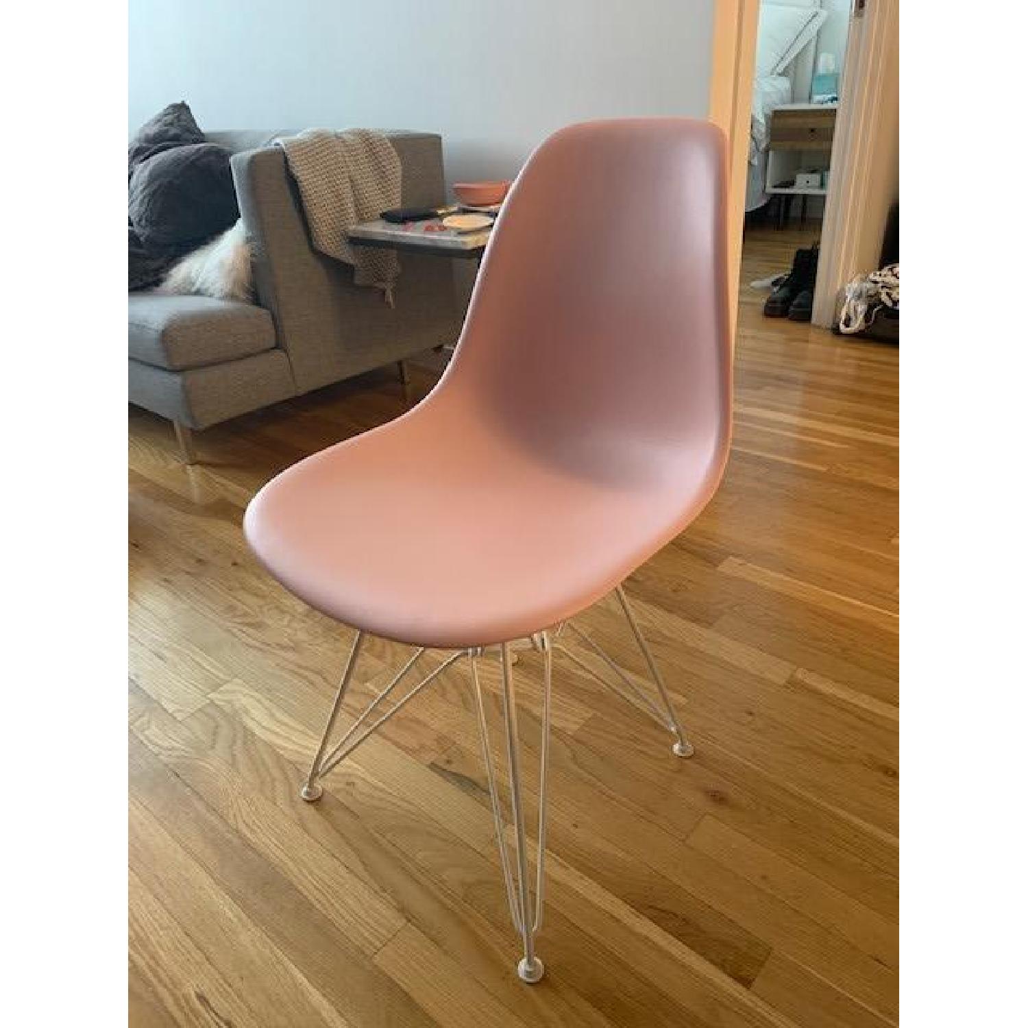 Herman Miller Eames Molded Plastic Eiffel Base Chair - AptDeco
