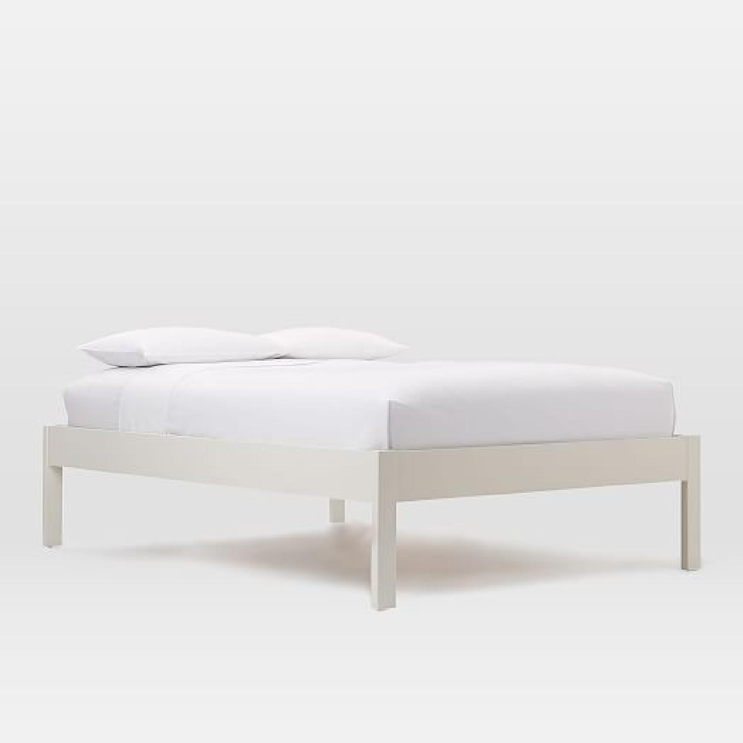 West elm simple tall bed frame store