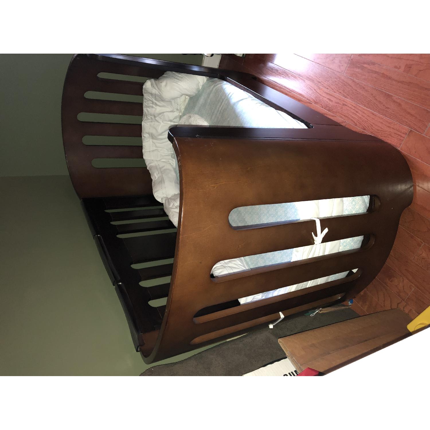 Bloom Modern Luxo Wooden Crib - AptDeco