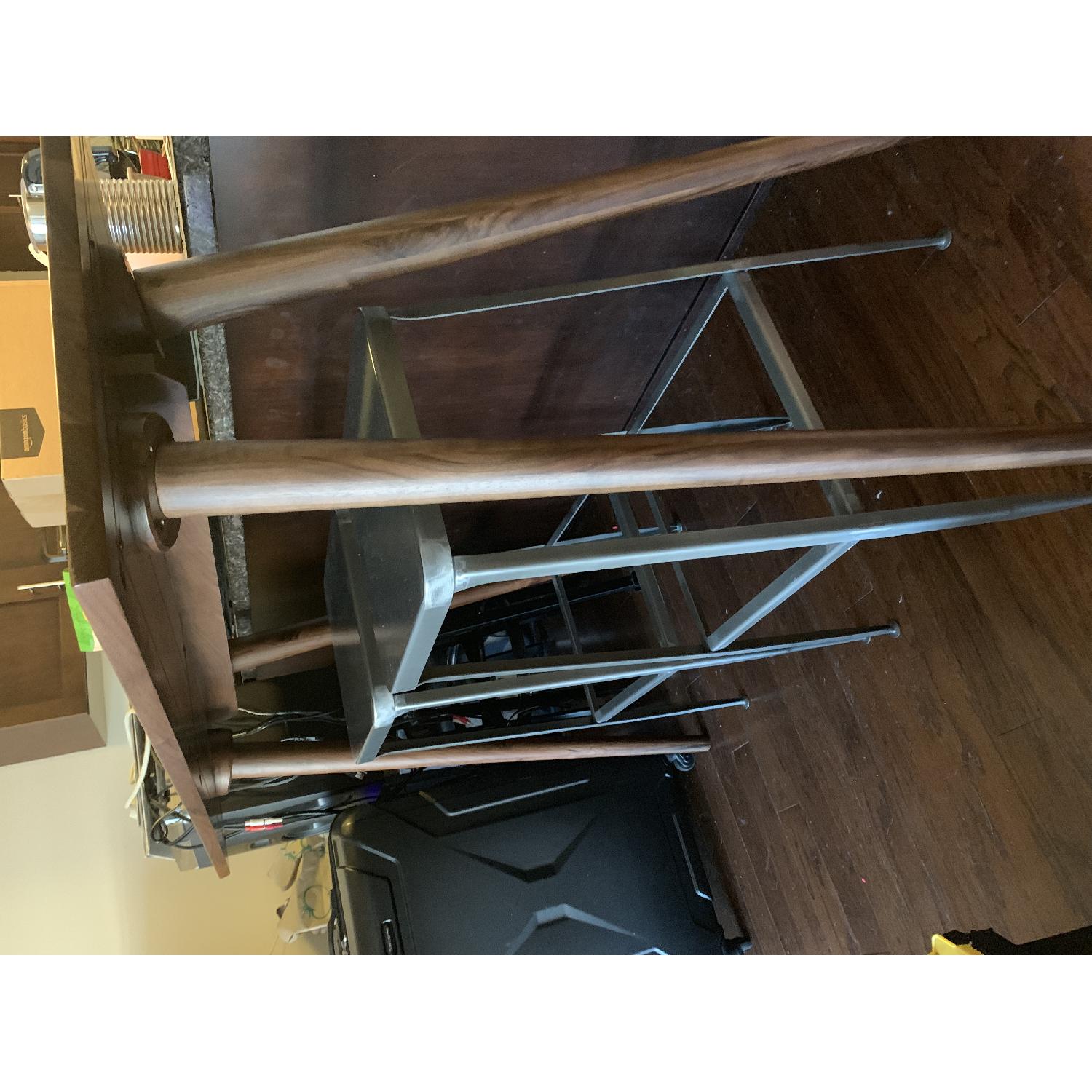 Article Seno Walnut Rectangular Bar Table - AptDeco