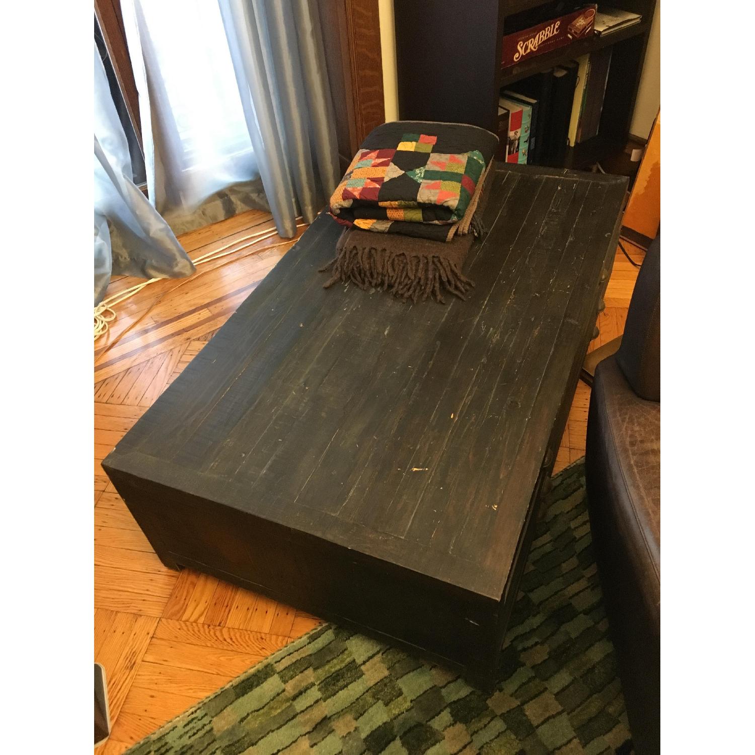 Restoration hardware printmaker coffee table store
