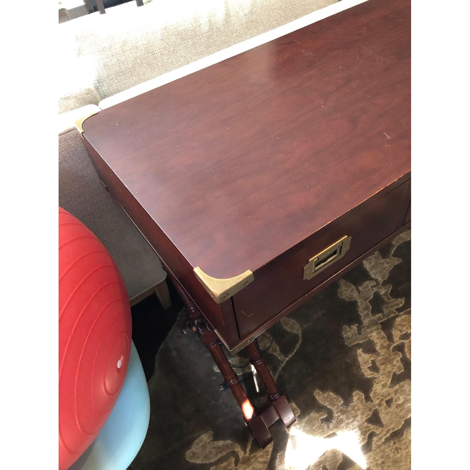 Bombay Wood Desk - AptDeco