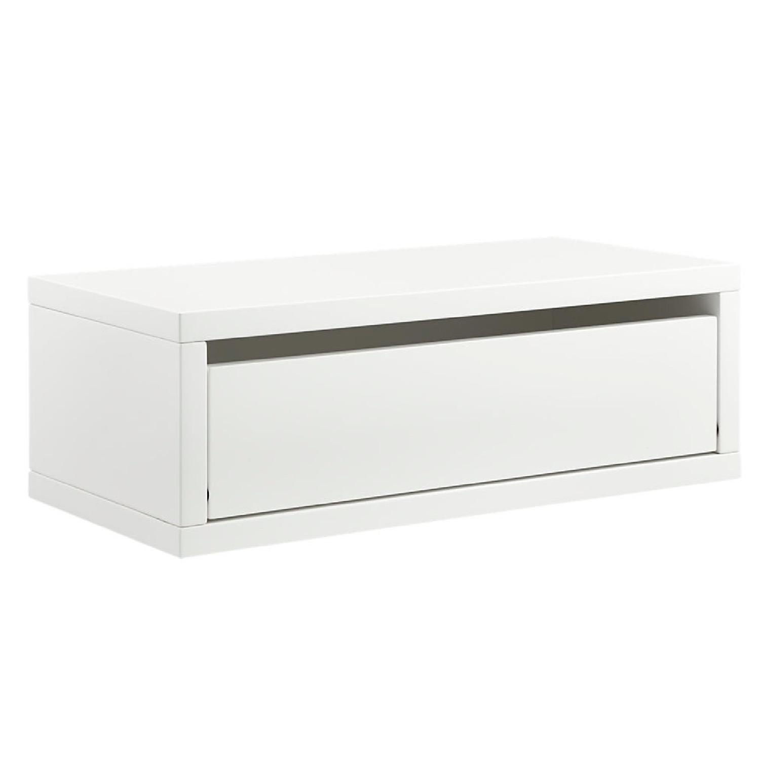 CB2 Floating Storage Shelf