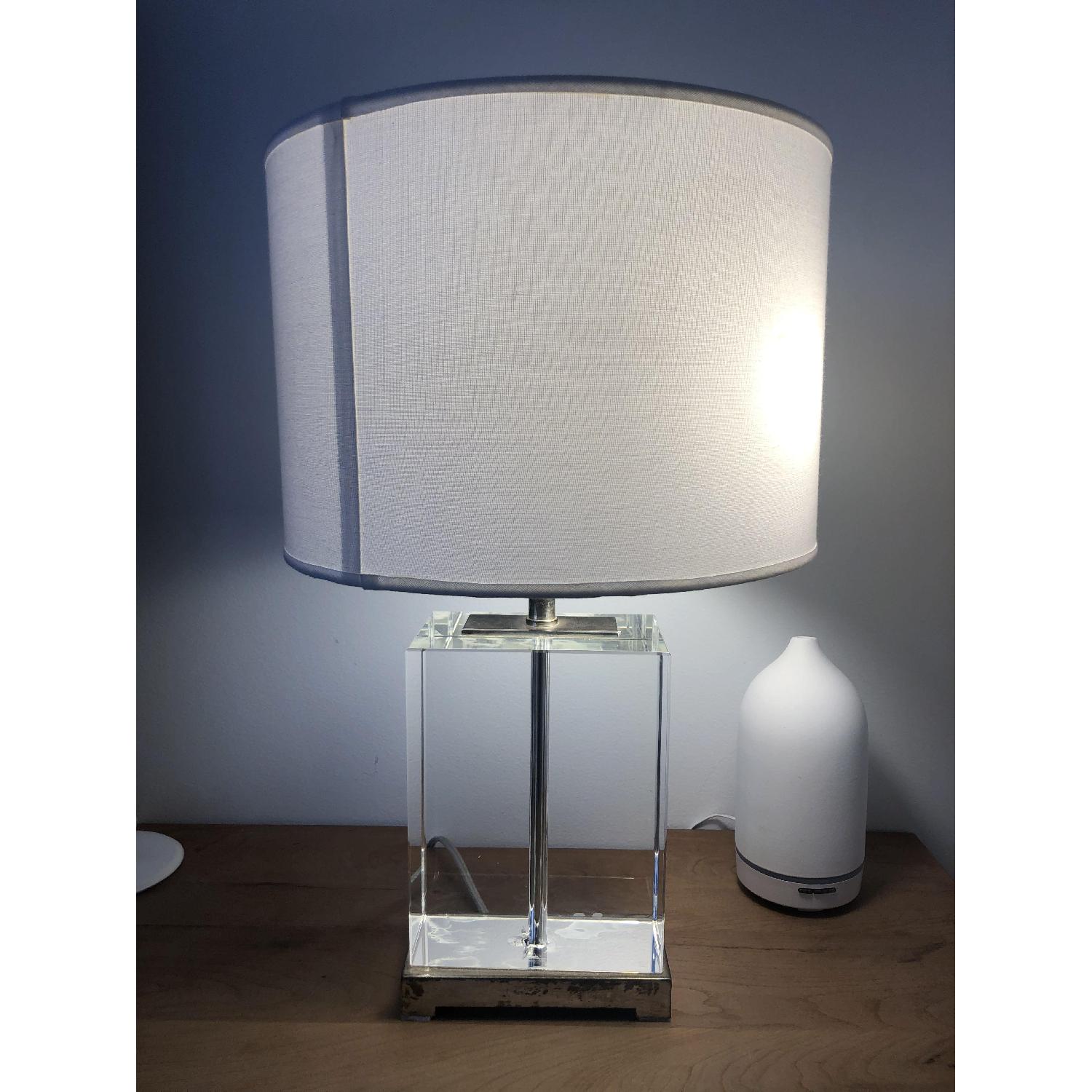 Thomas O'Brien Block Table Lamps - AptDeco