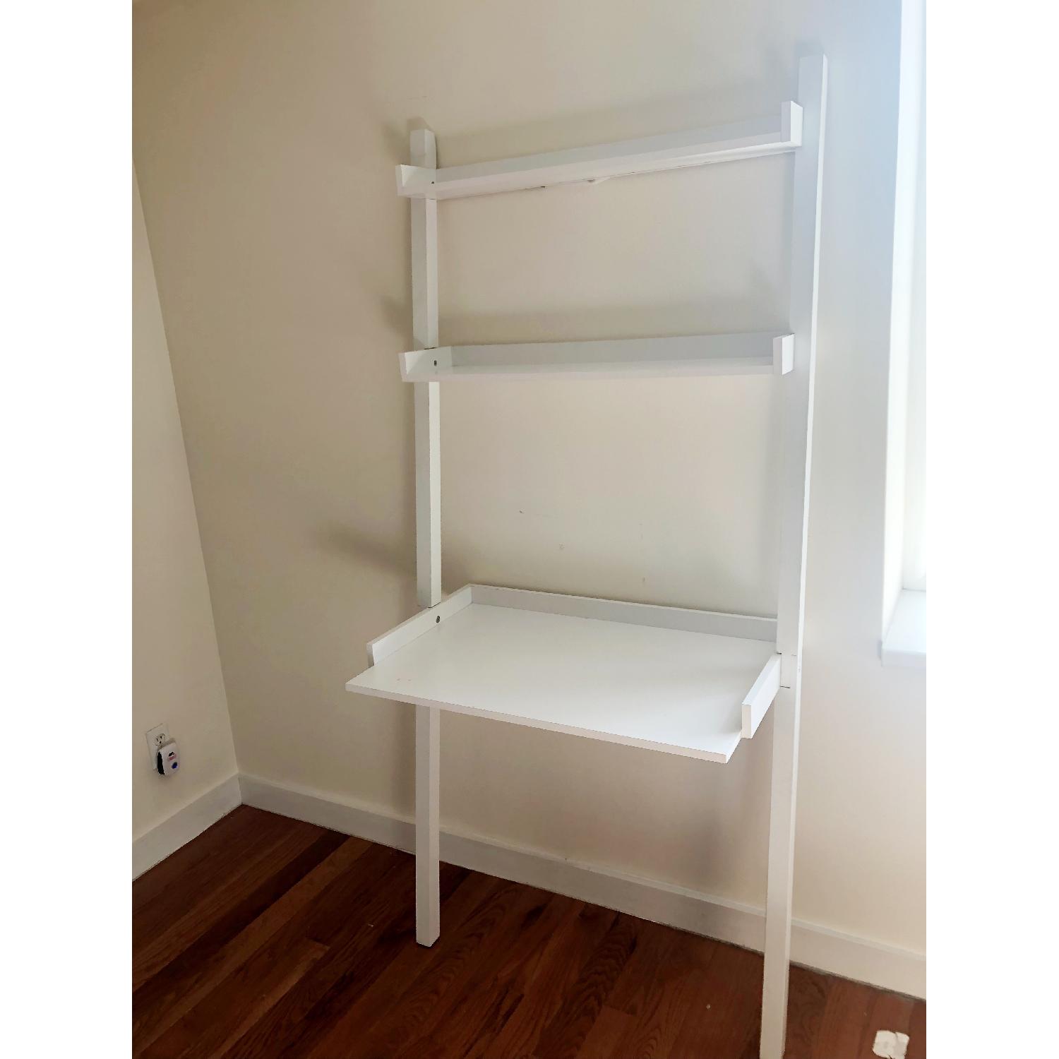 Container Store Linea Leaning Desk - AptDeco
