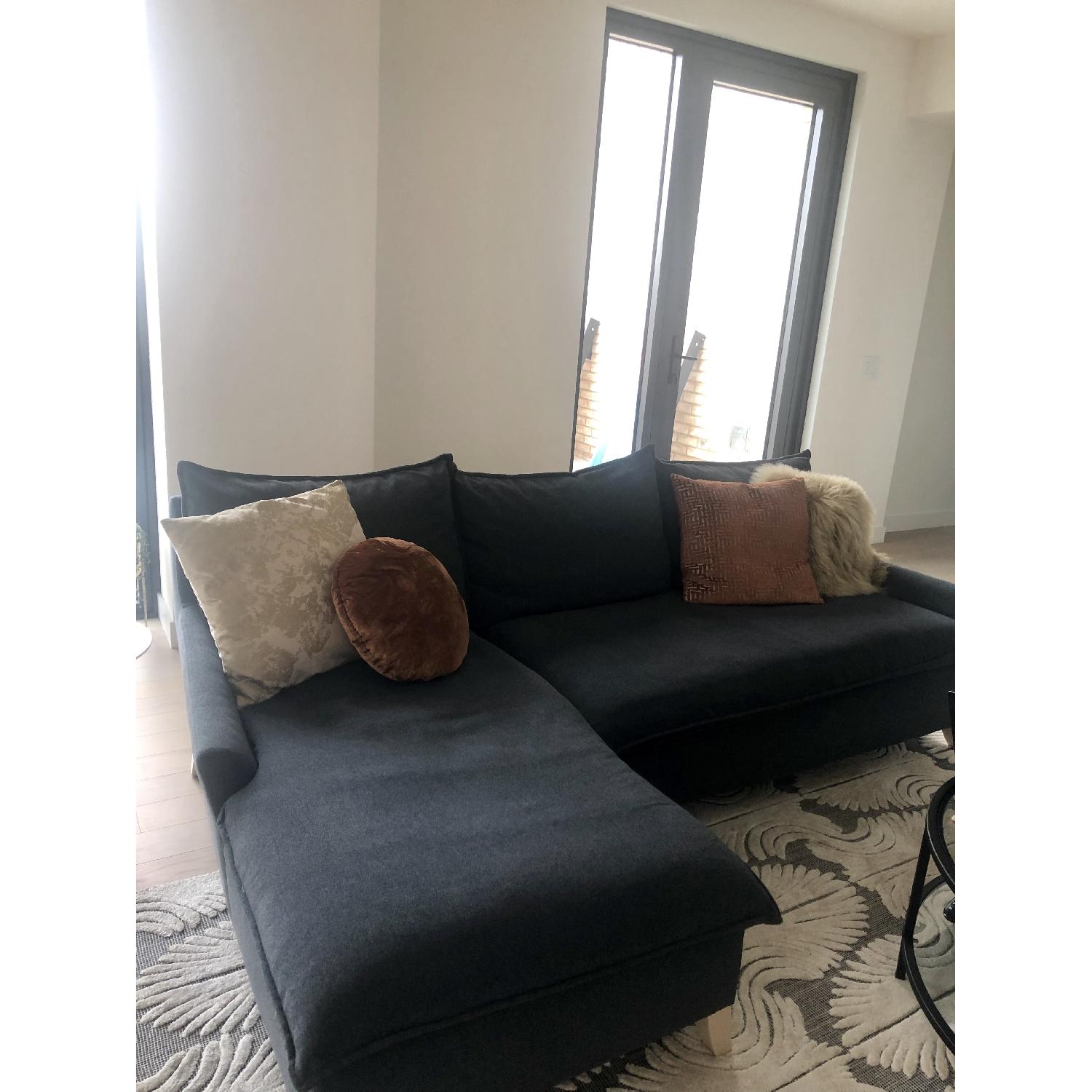 West Elm Bliss 2-Piece Sectional Sofa - AptDeco