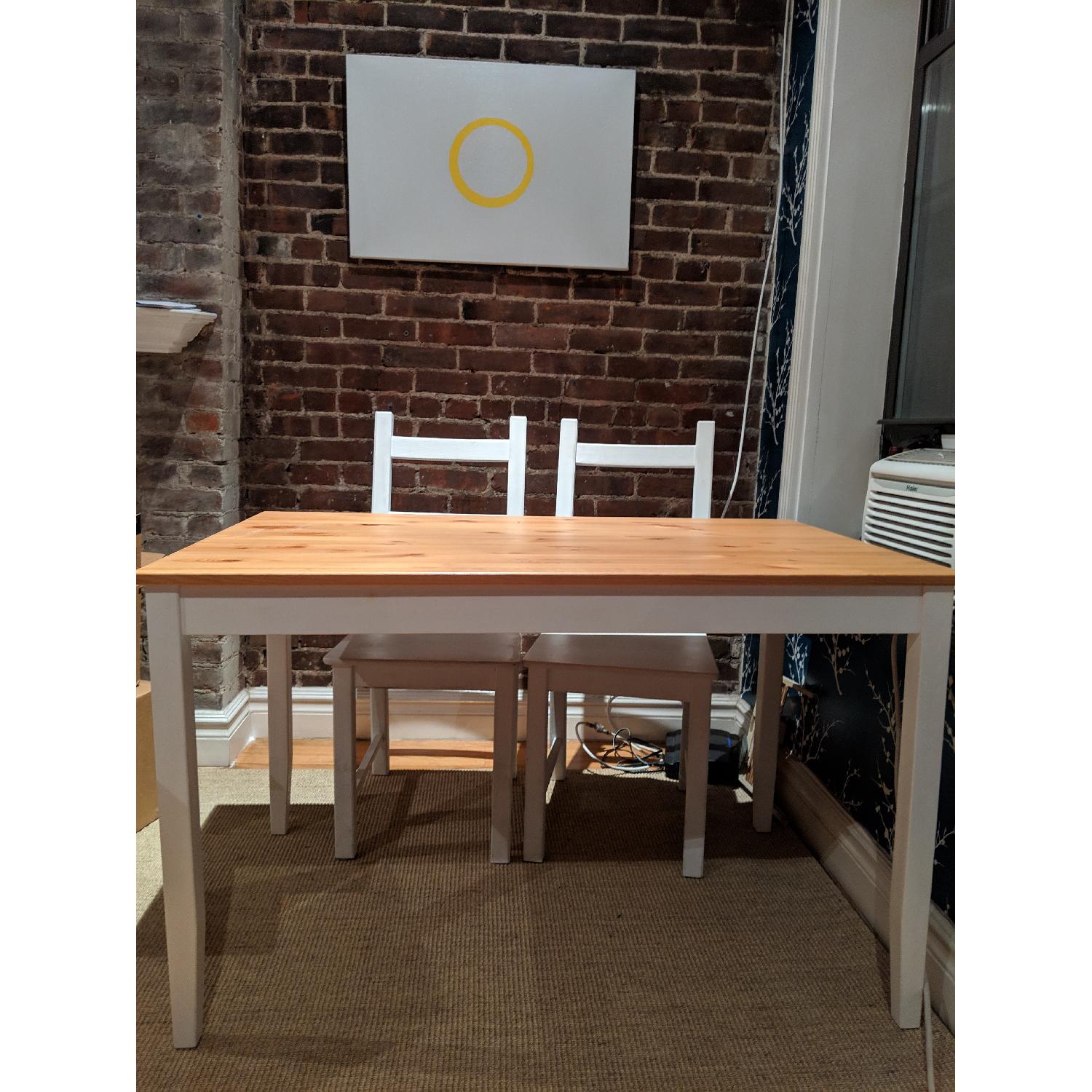 Ikea Lerhamn Dining Table - AptDeco