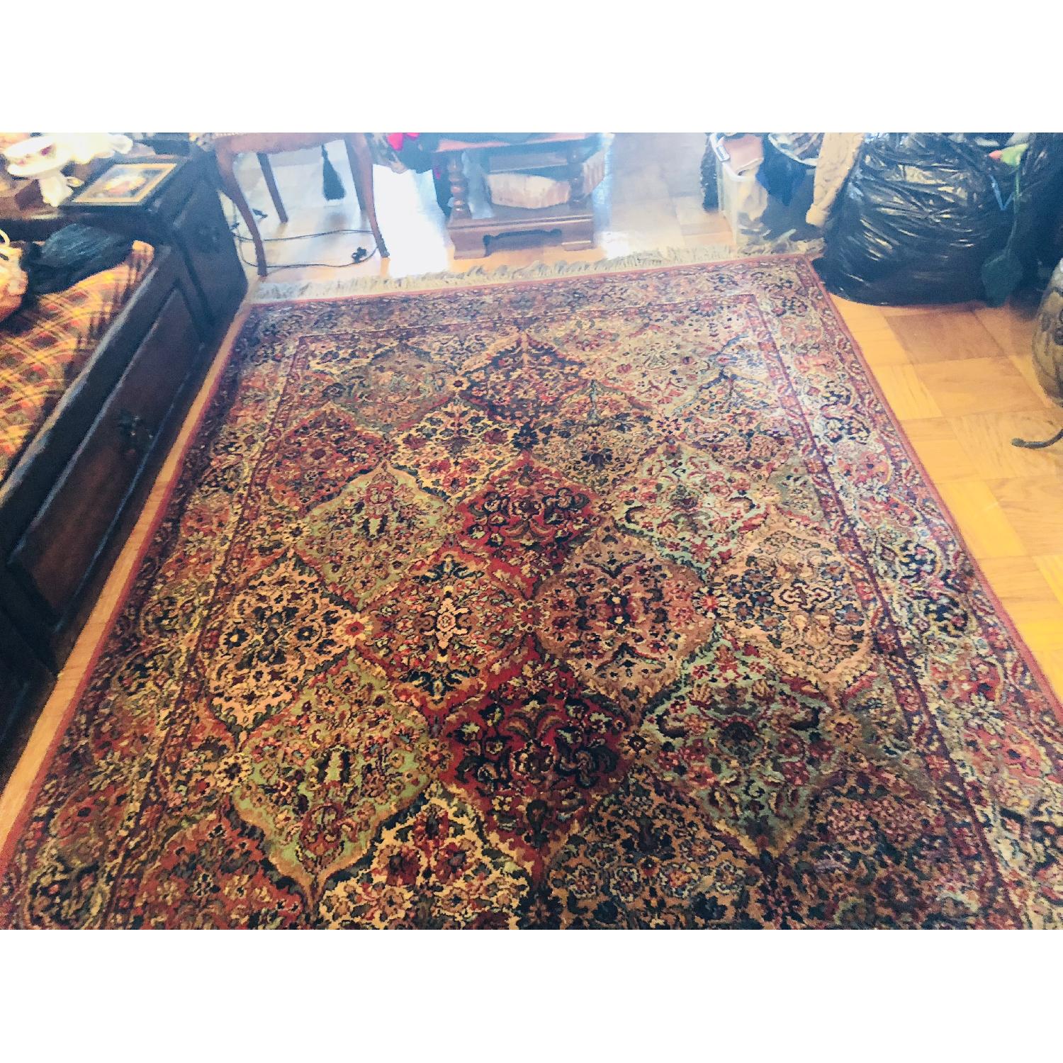 Karastan Samovar Multi Patterned Pink Oriental Rug - AptDeco