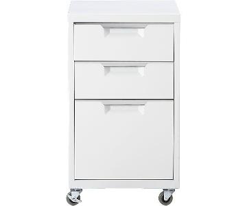CB2 3 Tier Filing Cabinet - AptDeco