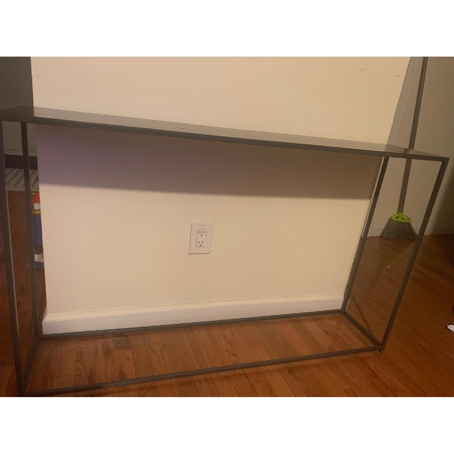 CB2 Mill Narrow Console Table - AptDeco