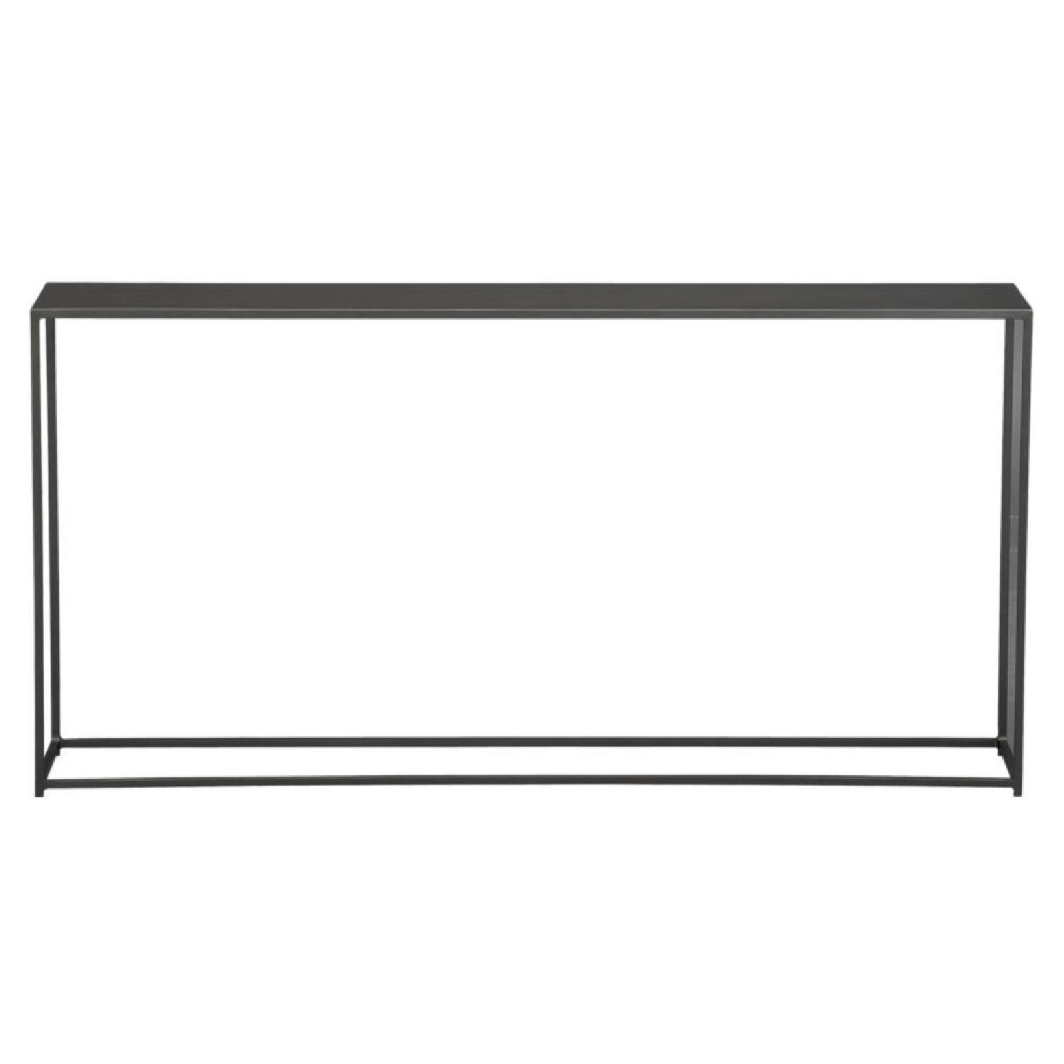 CB2 Mill Narrow Console Table - AptDeco