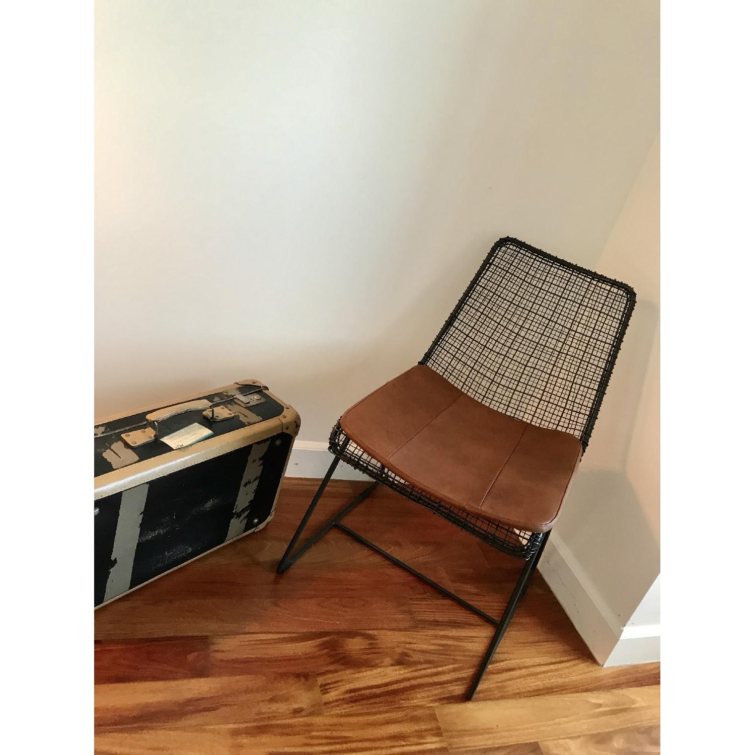 CB2 Reed Dining Chairs - AptDeco