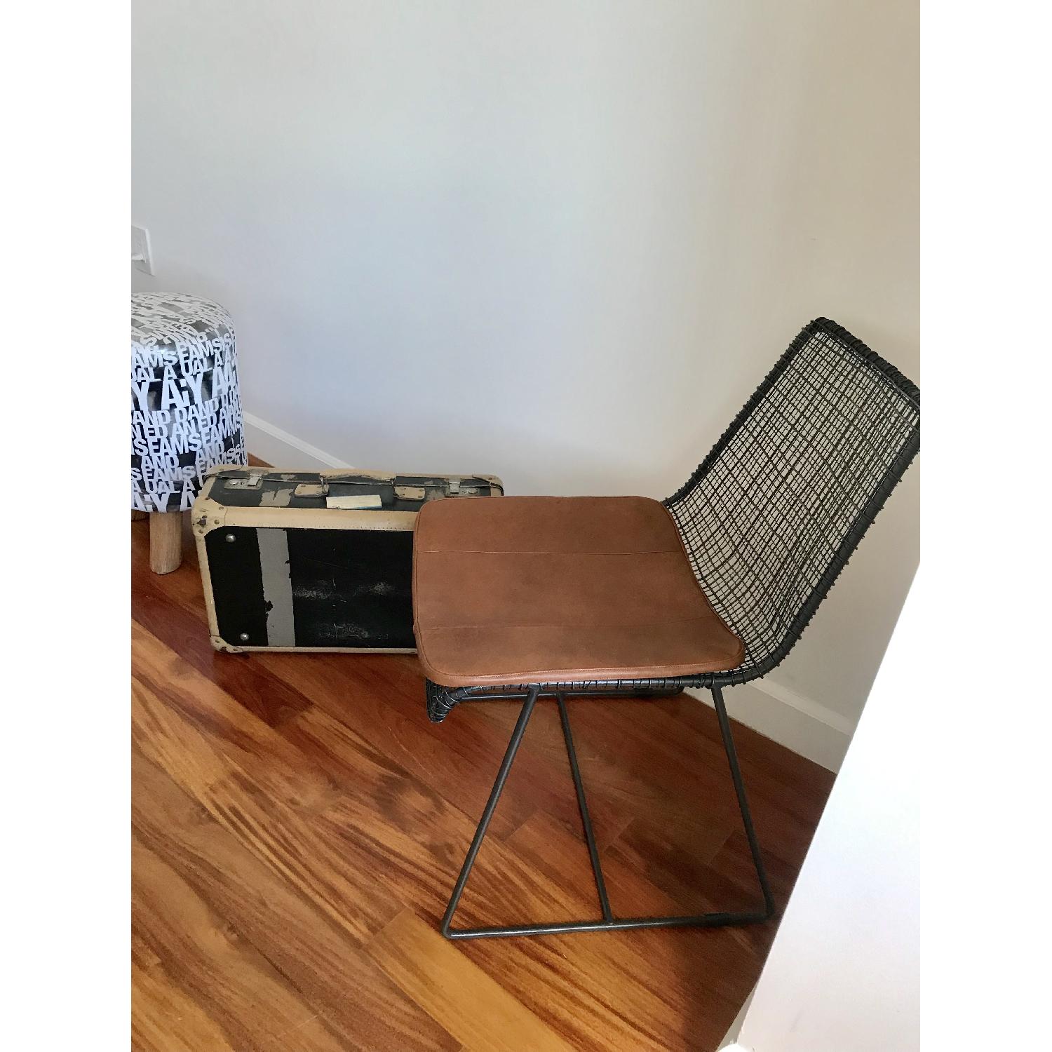 CB2 Reed Dining Chairs - AptDeco