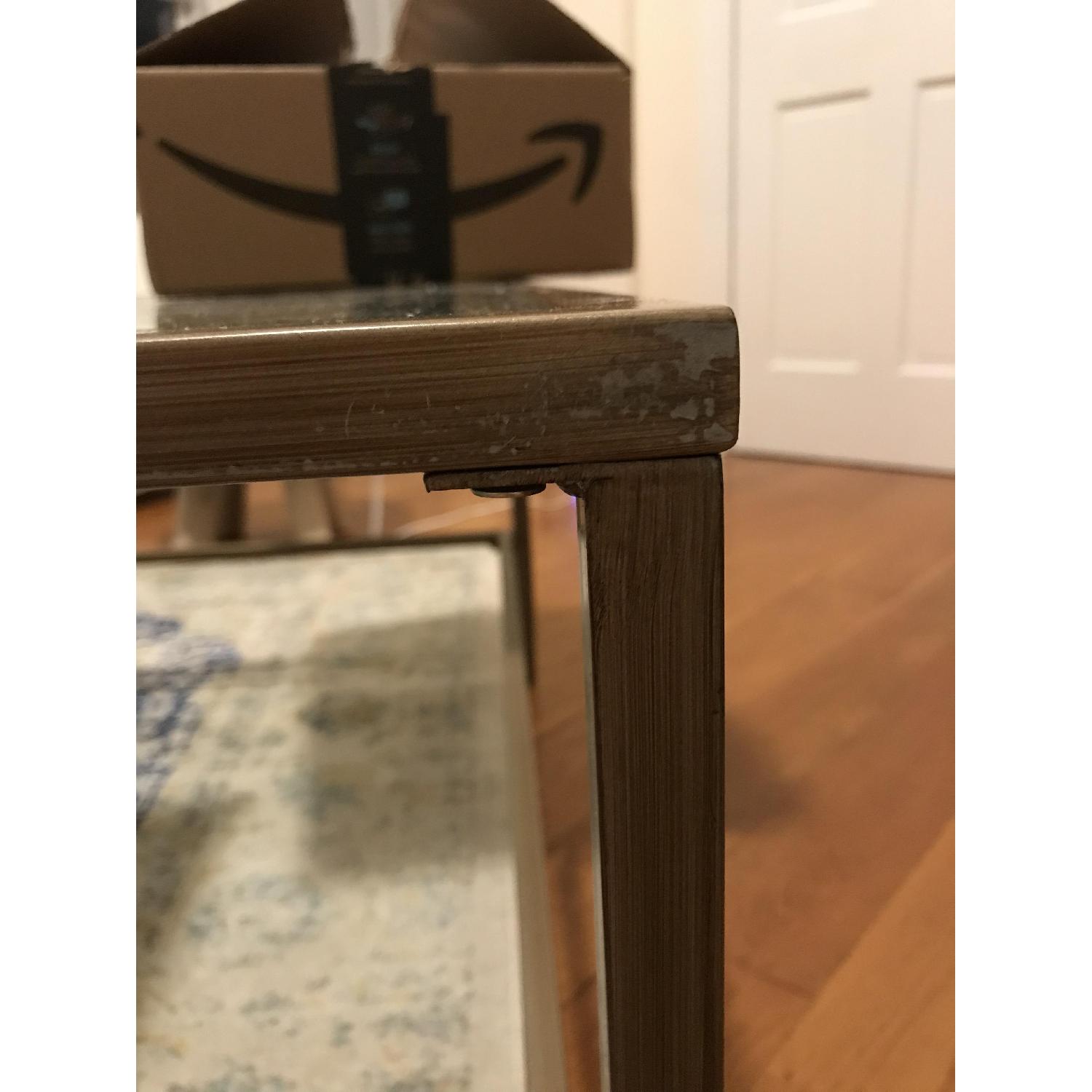 Birch Lane Nash Coffee Table in Muted Gold - AptDeco