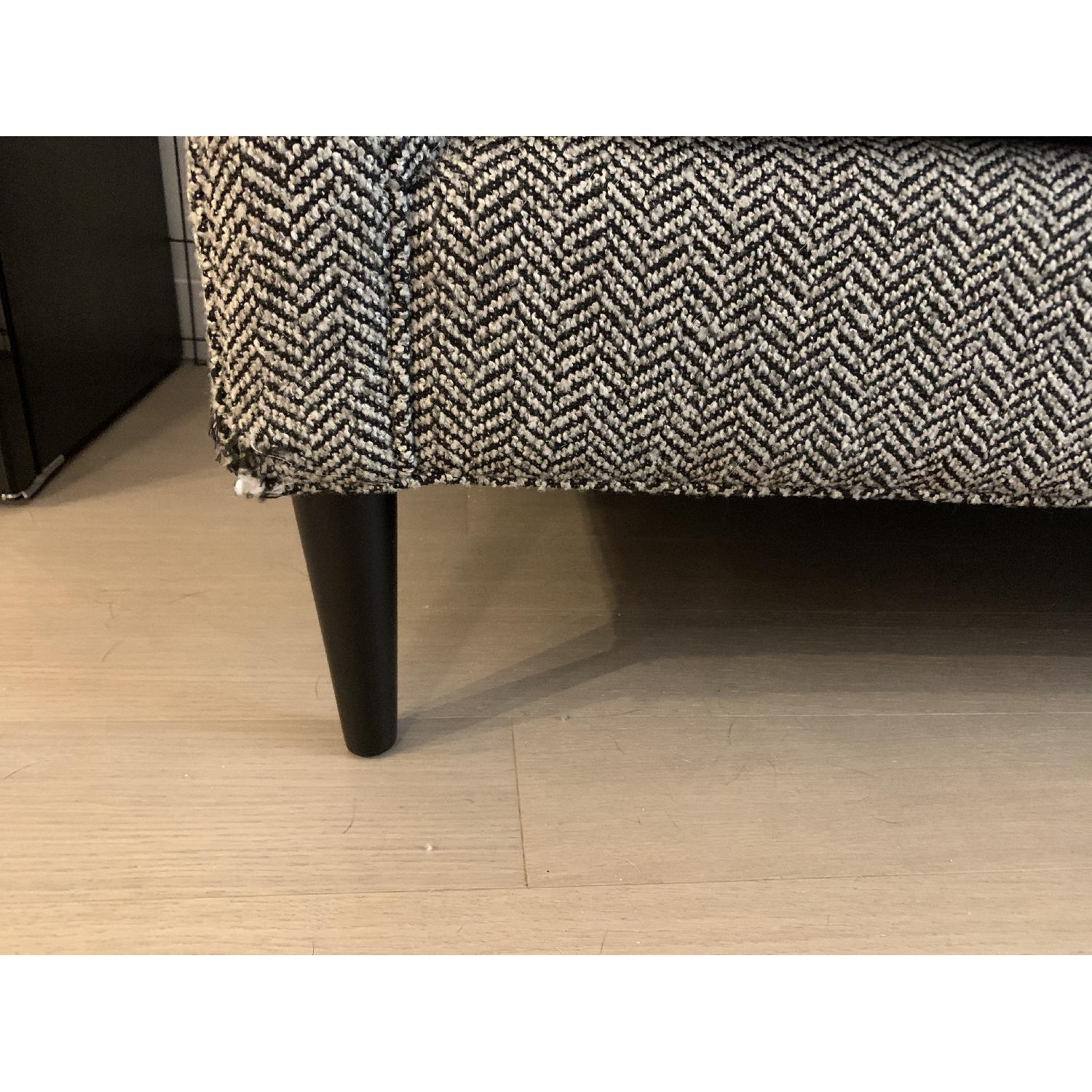 Room & Board Fabric Herringbone Sofa - AptDeco