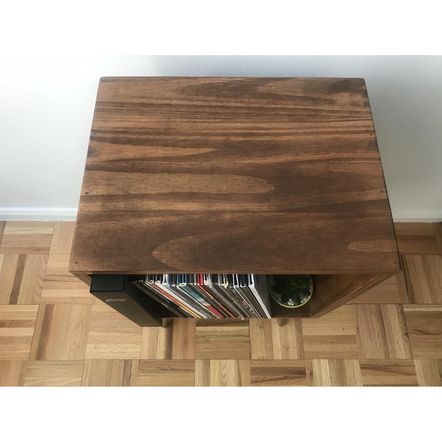 Mid Century Modern Vinyl Console - AptDeco